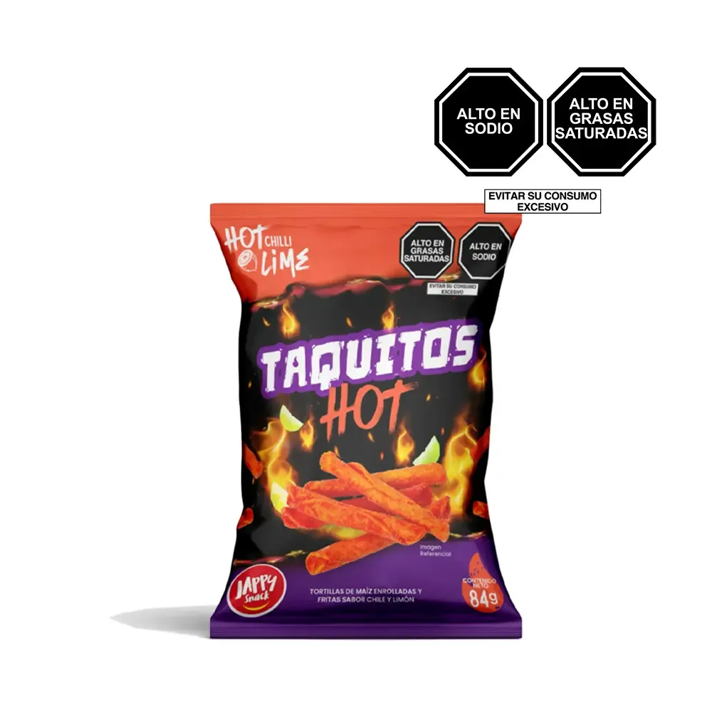 Taquitos Hot Jappy Snack 28 gr - Tambo | Cada vez más cerca