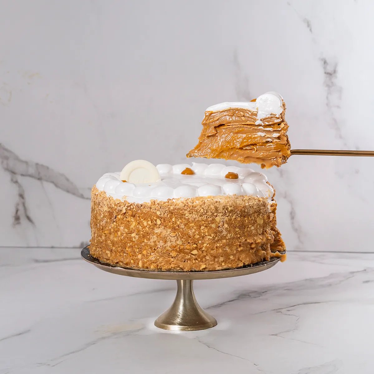 Torta Manjar lúcuma - Coccolino - Dulce Perfección