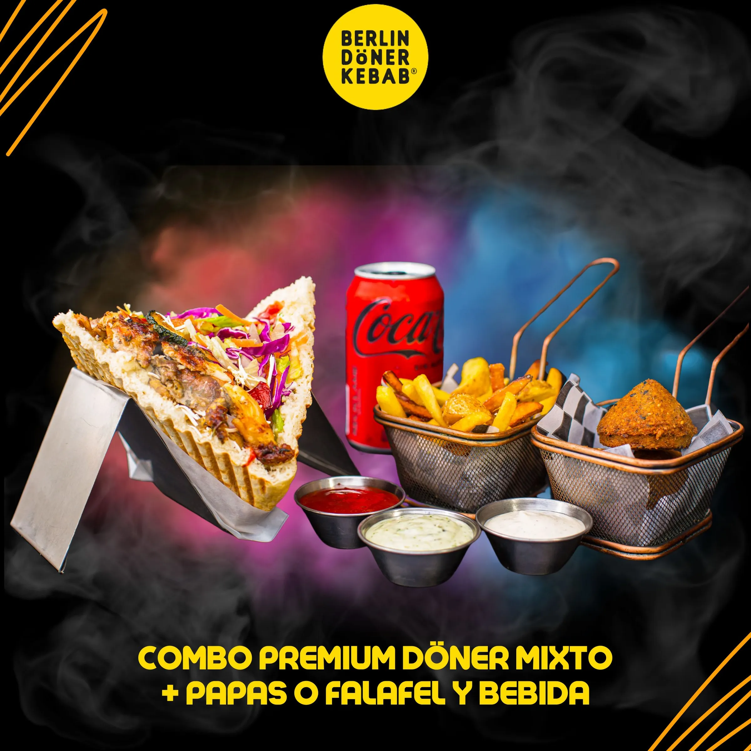Combo Premium Döner Mixto - Berlin Doner Kebab | Delivery