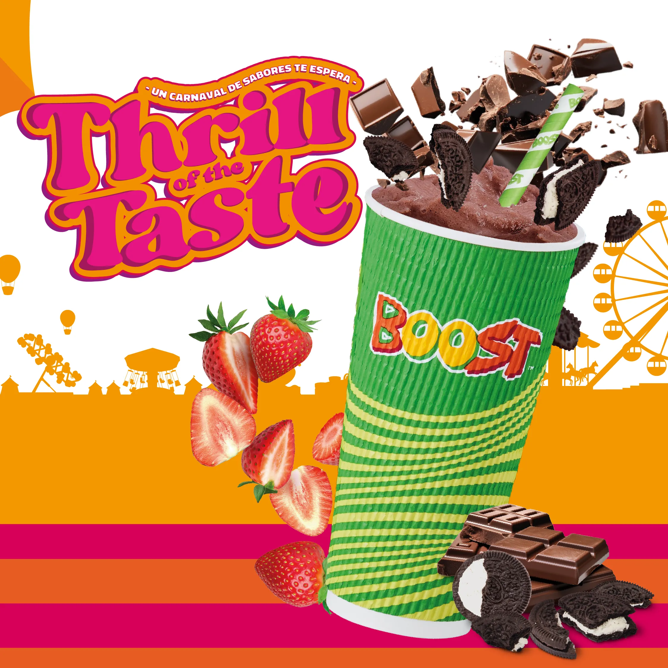 PEANUT BUTTER & BERRIES - Boost Juice Chile | Delivery