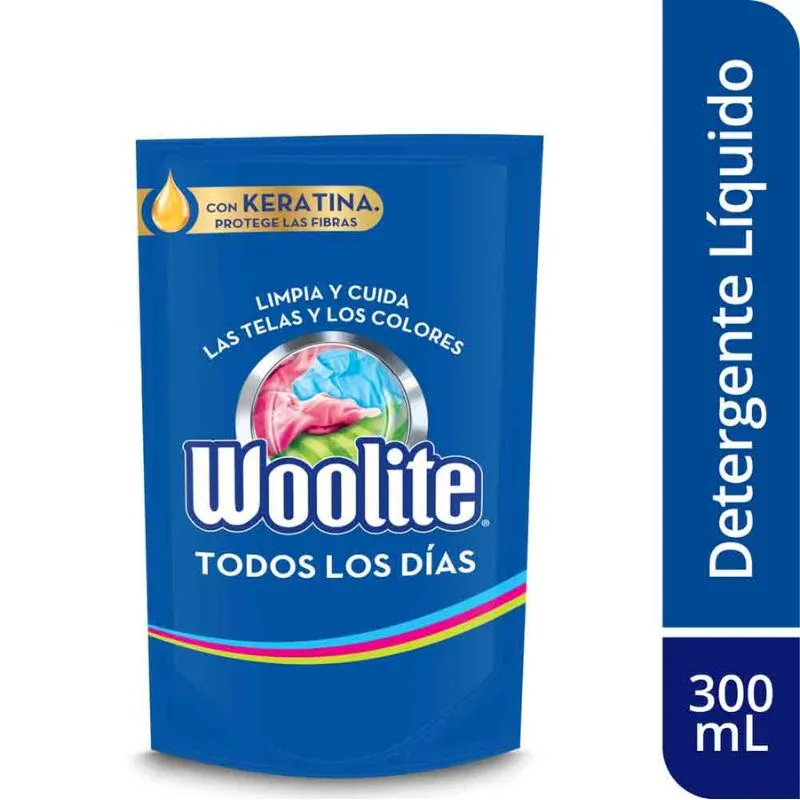 DETERGENTE LIQUIDO WOOLITE 300ML TODOS LOS DIAS - Supermercados La 80 ...