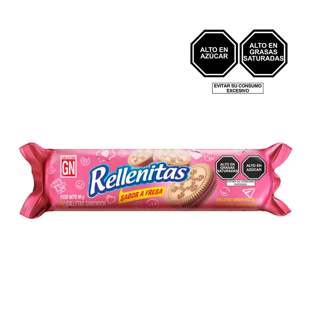 Galleta Rellenitas Fresa Taco 90 gr - Tambo | Cada vez más cerca