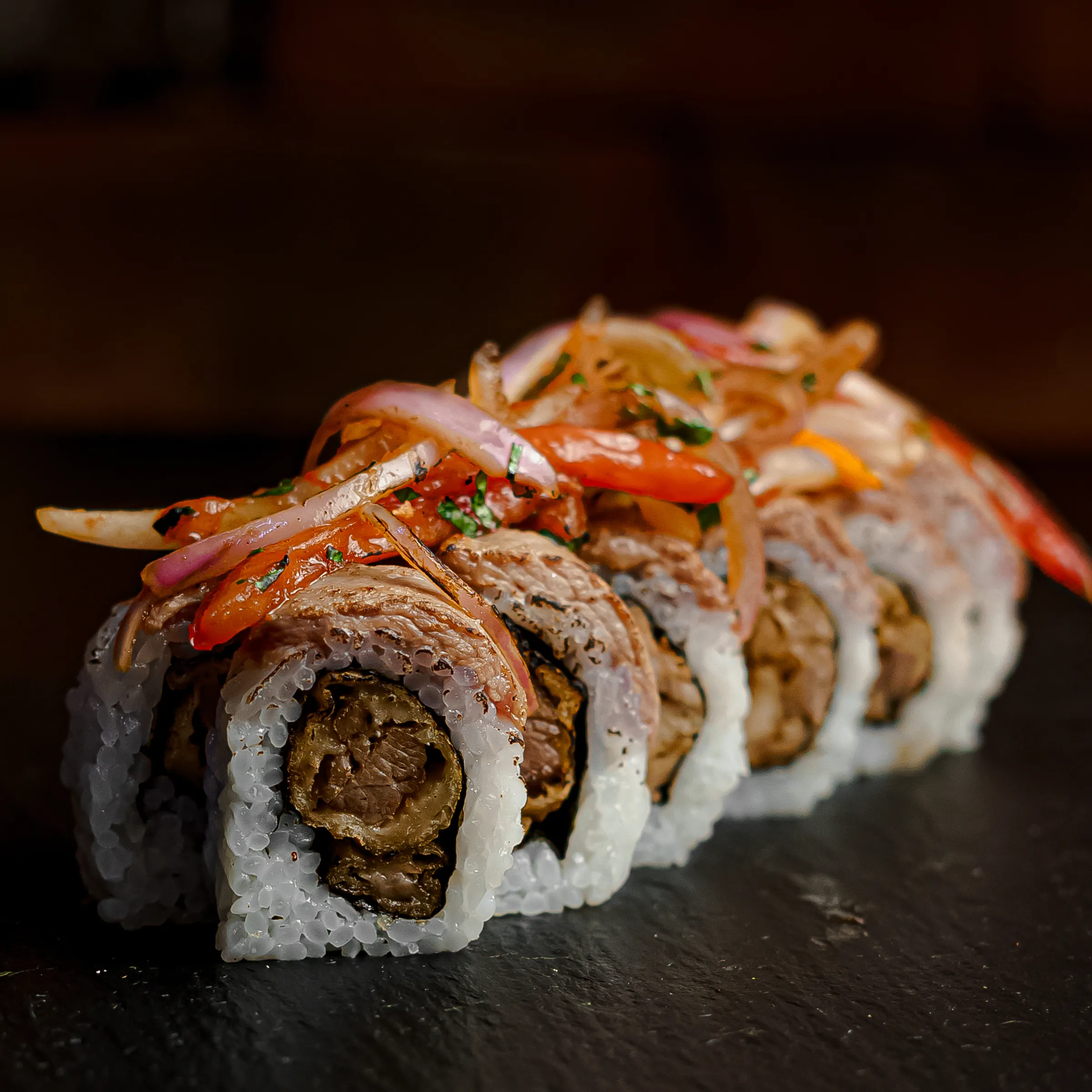 Maki lomo saltado - ROLL-STAR | Sushi Bar