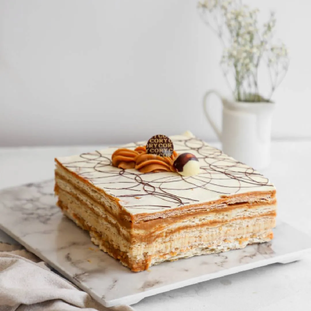 TORTA CORY MIL HOJAS MANJAR PASTELERA - Cory Pastelería Austriaca