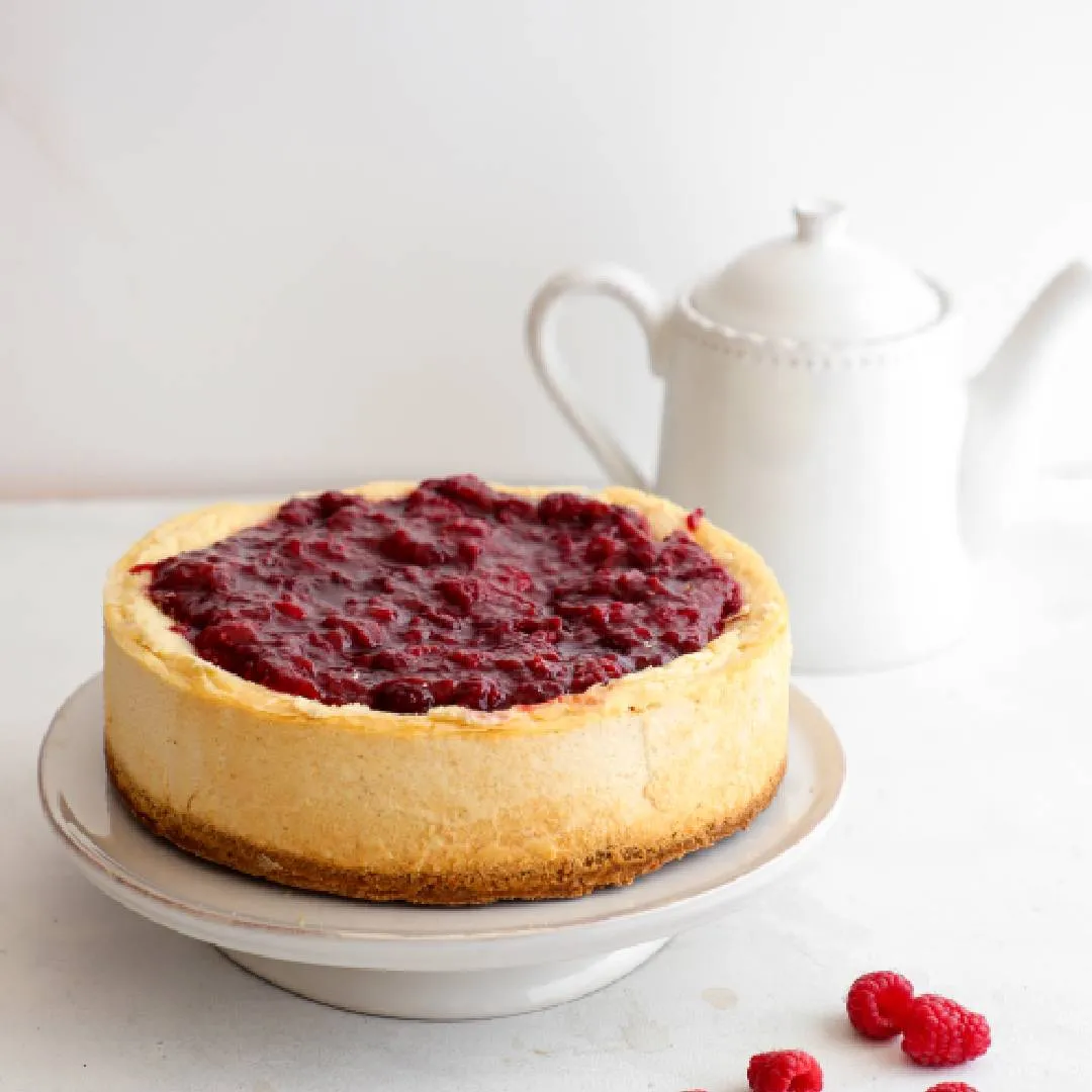 CHEESCAKE CORY FRAMBUESA S/A ENTERO - Cory Pastelería Austriaca