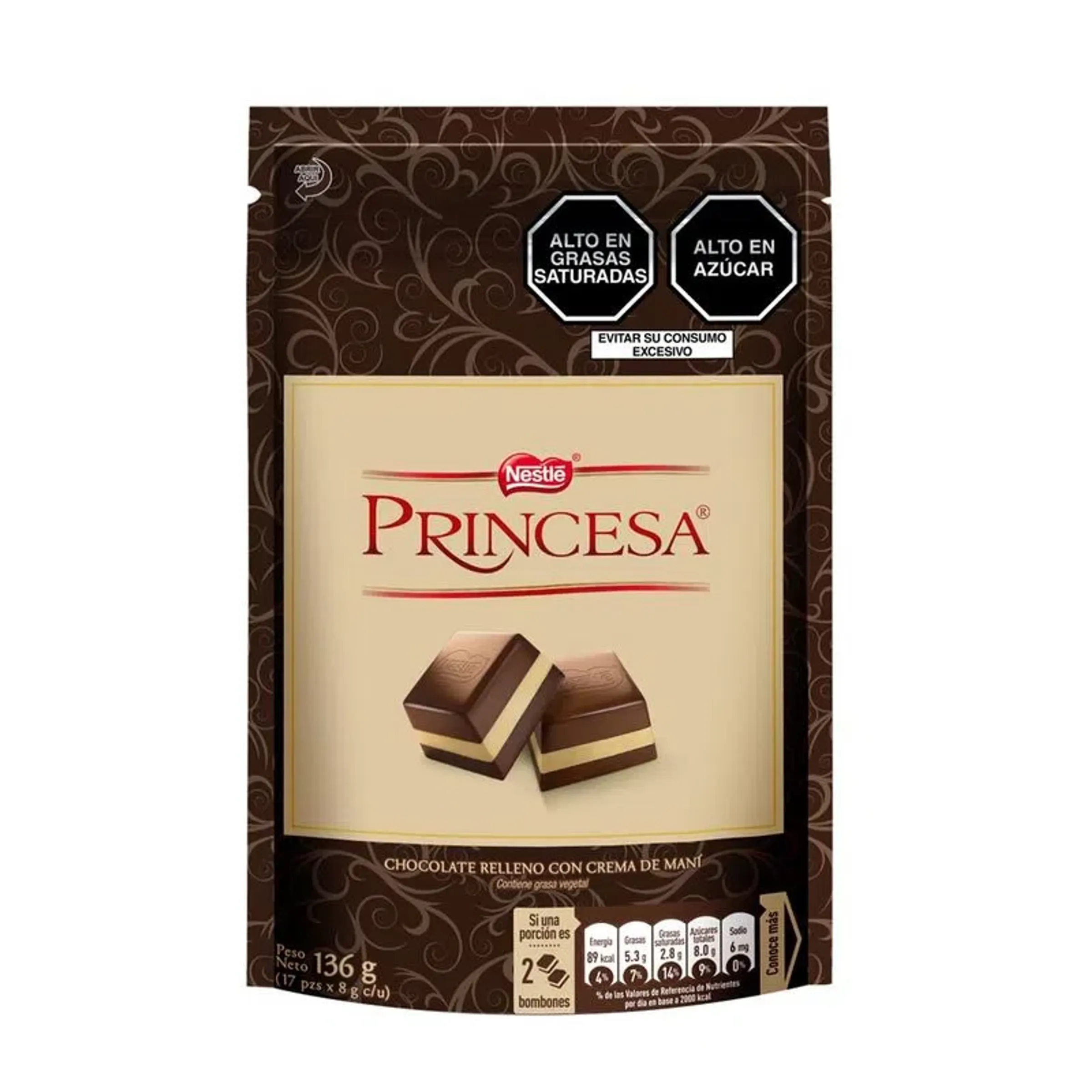 Chocolate Princesa Doypack 136 g - Tambo | Cada vez más cerca