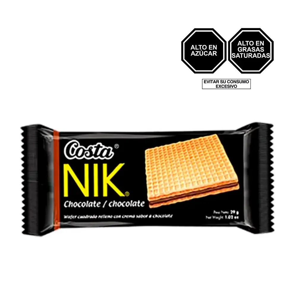 Wafer Nik Chocolate 27 g - Tambo | Cada vez más cerca