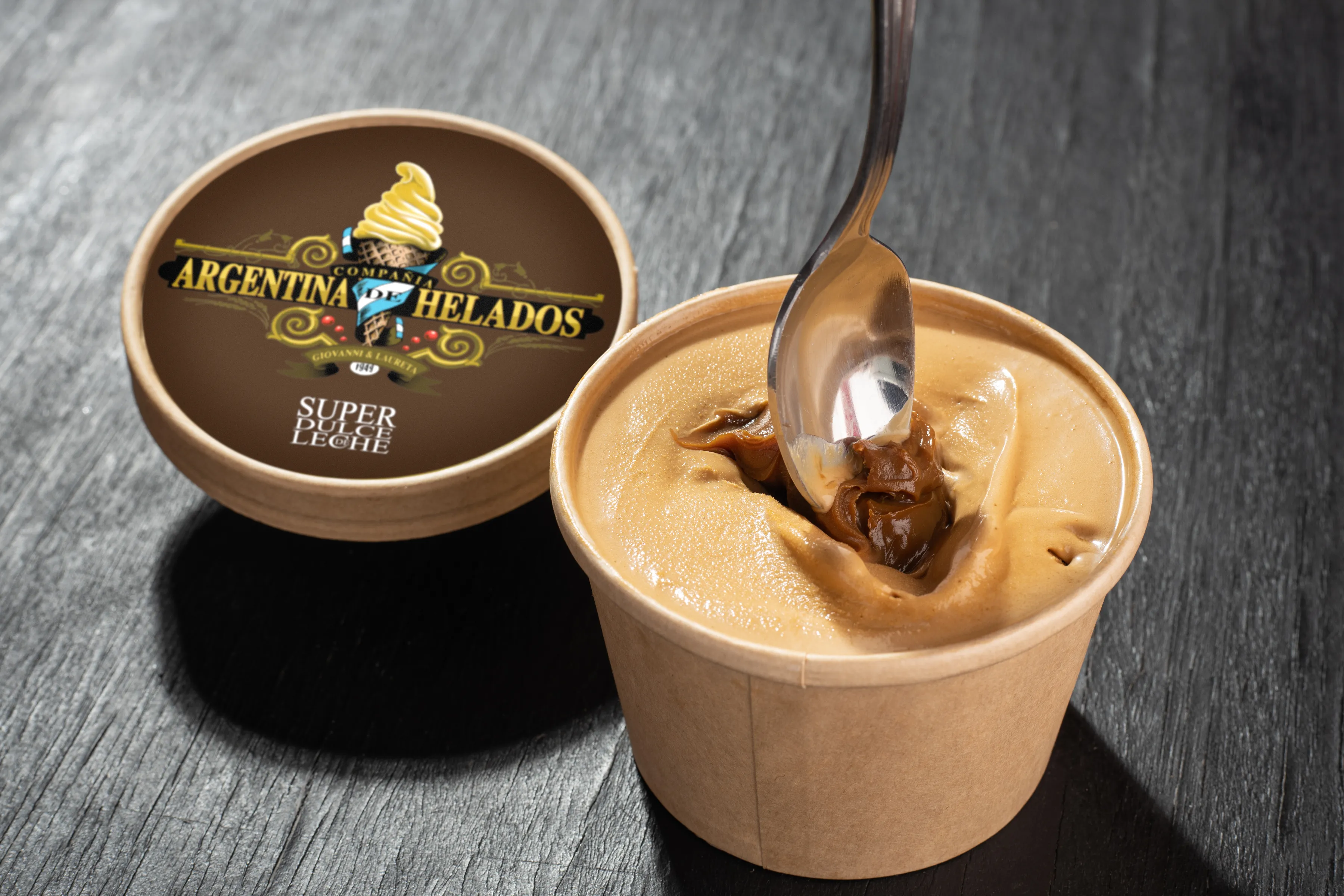 Helado de Super dulce de leche - La Argentina Pizzería | El sabor de ...