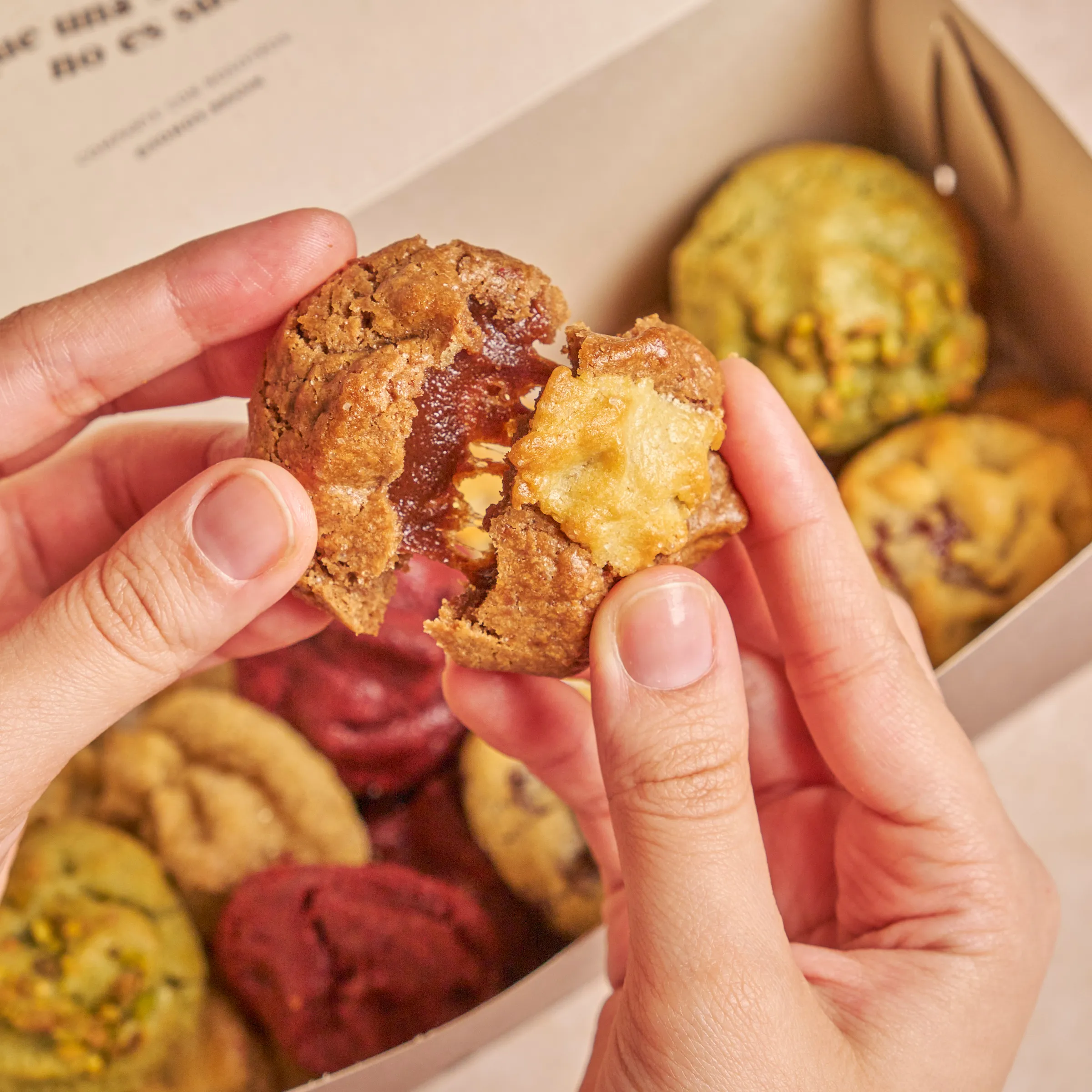 Caja 20 Mini Braun - Braun Cookies | galletas & soft serve