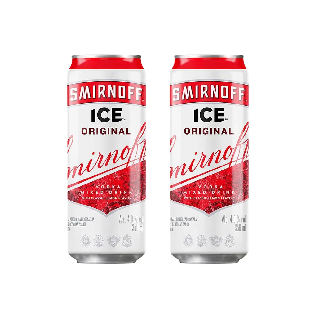Pack (2 Rtd Smirnoff Ice Red Lata x 350 Ml) - Tambo | Cada vez más cerca