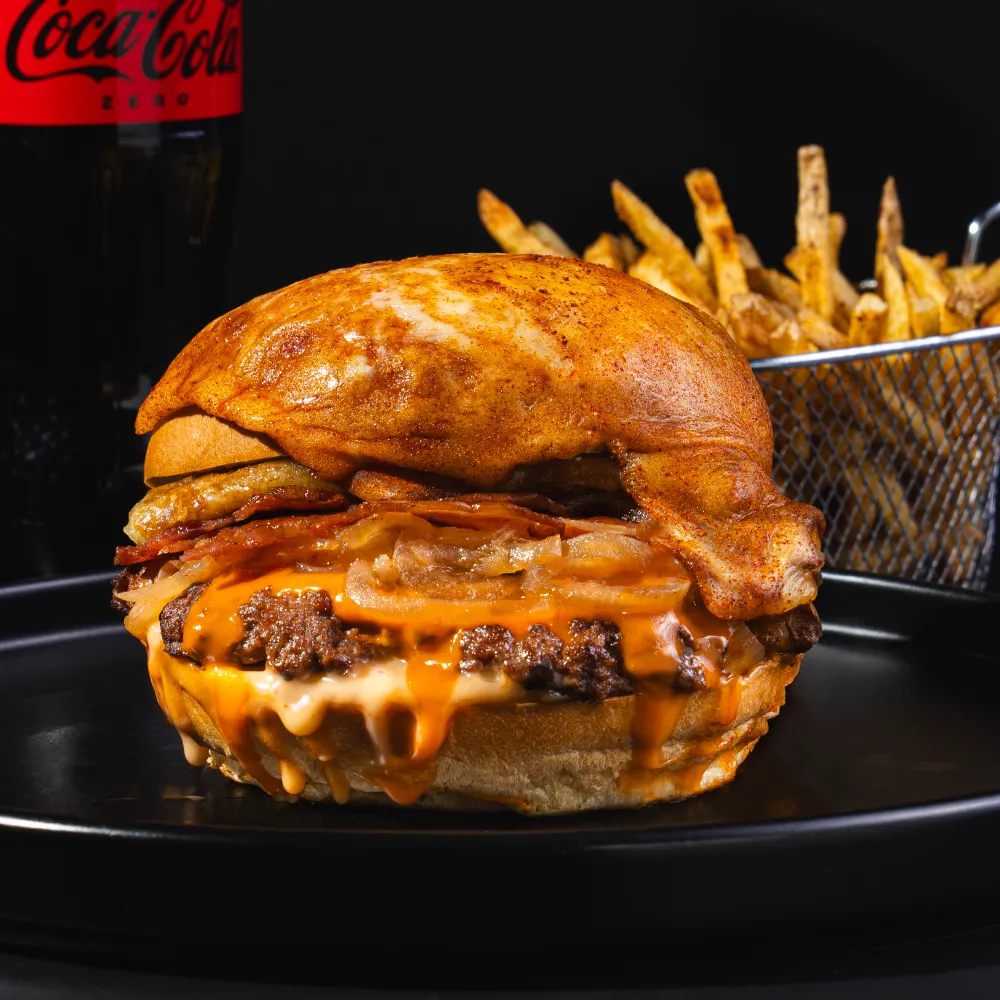 Combo Gratin Buffalo - Gratin Burger | Son of a Cheese