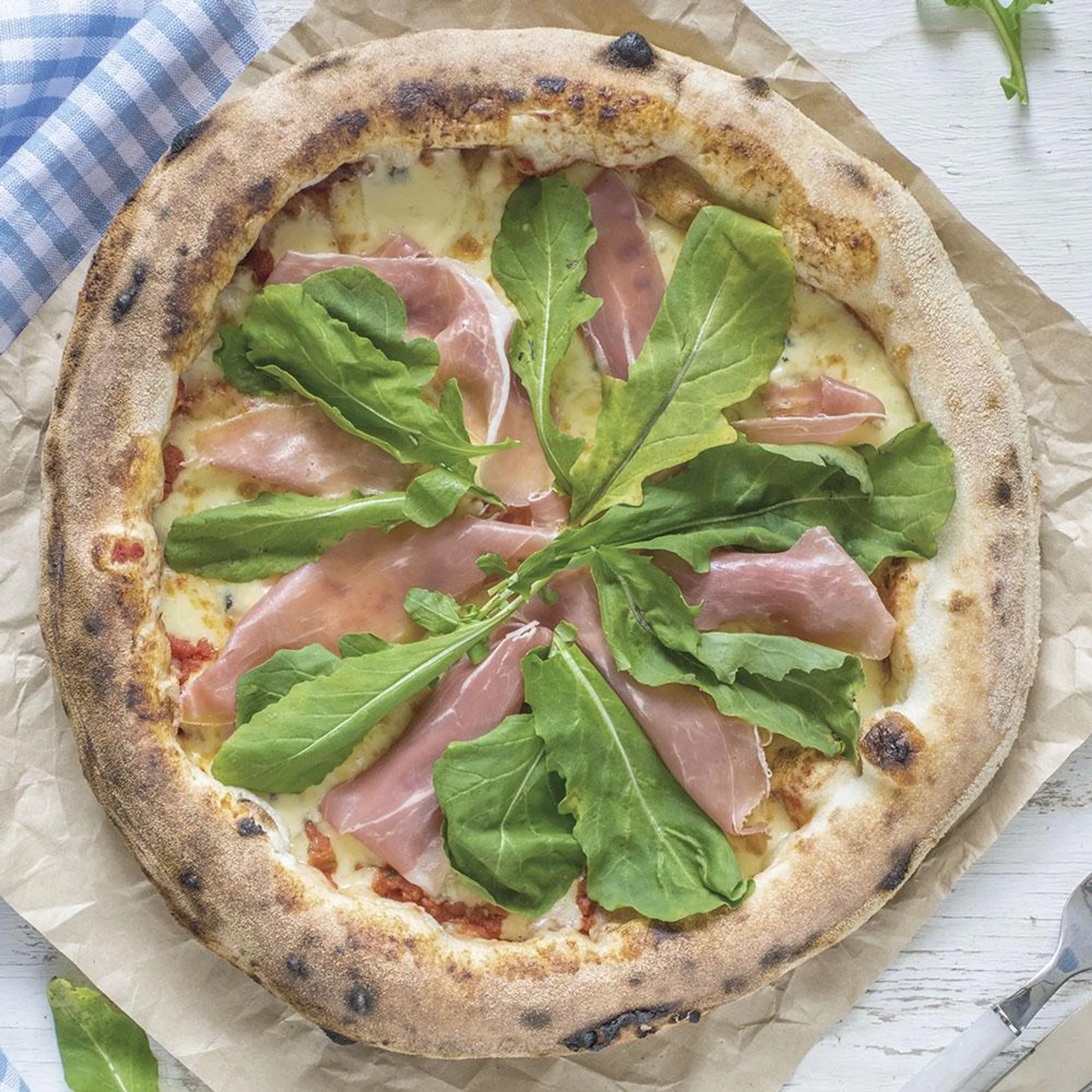 Pizza Serrano - De Pura Madre - Friendly Bakery