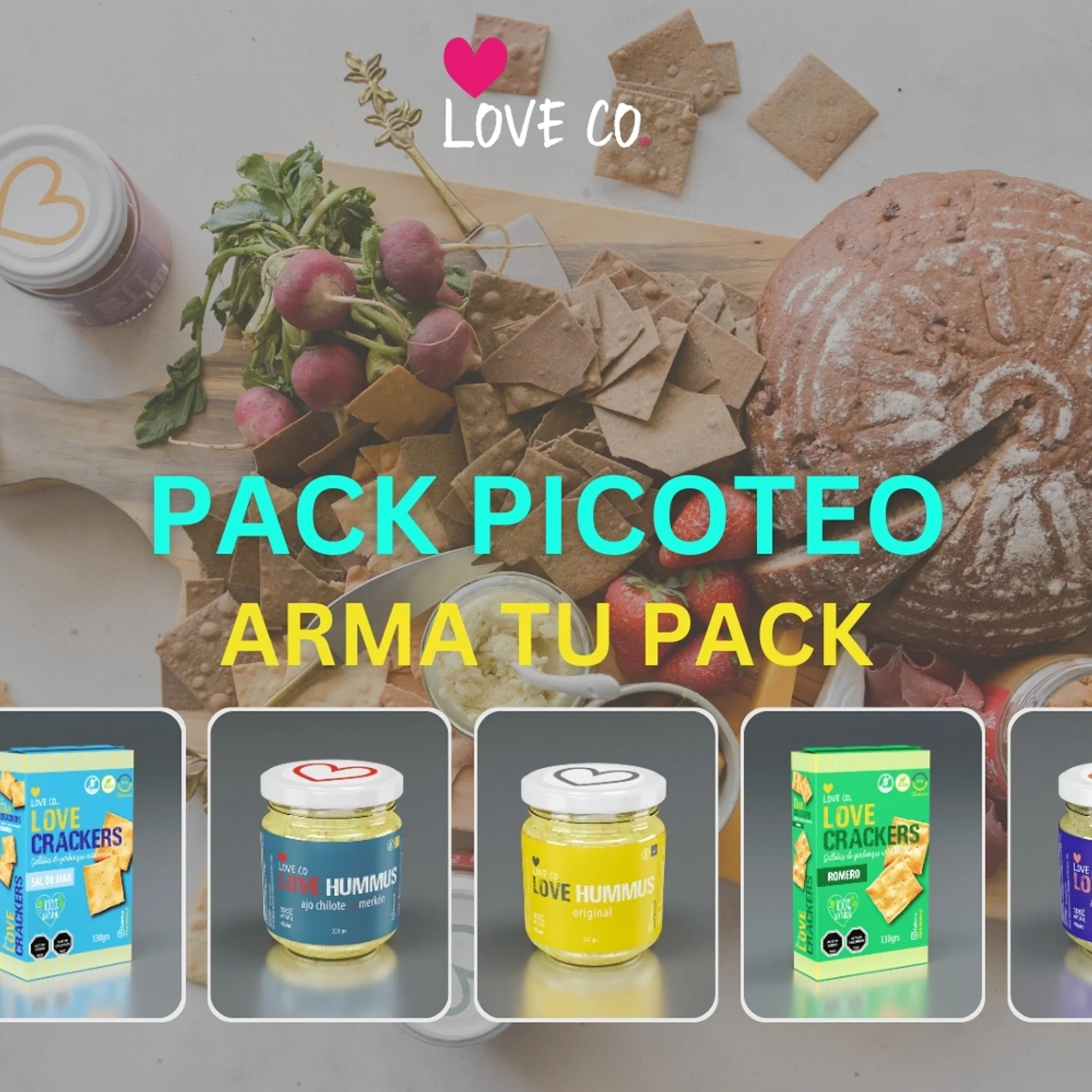 Pack Love Picoteo - Love Co. | Pide online