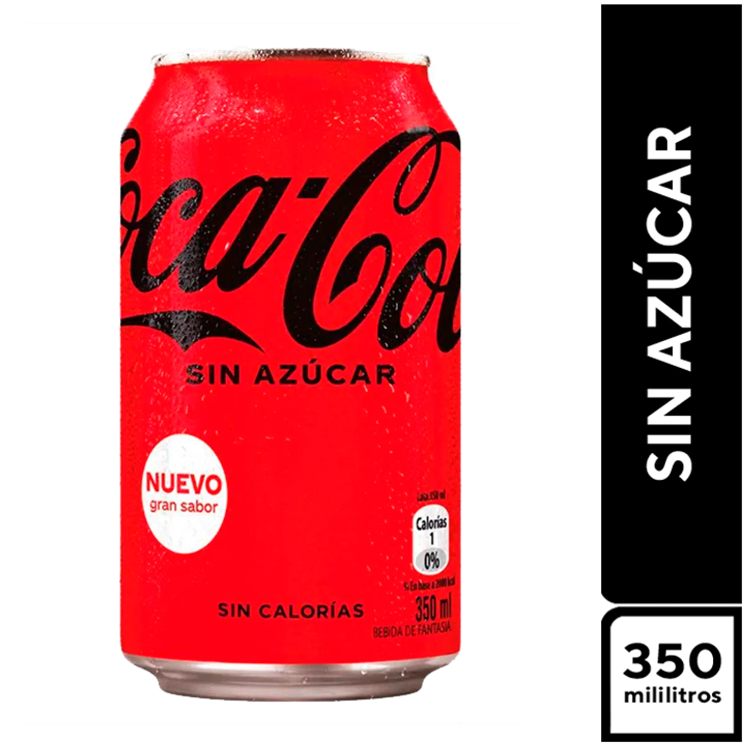Coca Cola zero 350 ml - Amasados | Comida venezolana