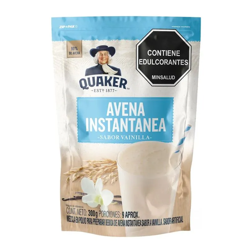 Avena instantanea quaker vainilla x 300 grs doypack - Supermercados La 80 | Compra online
