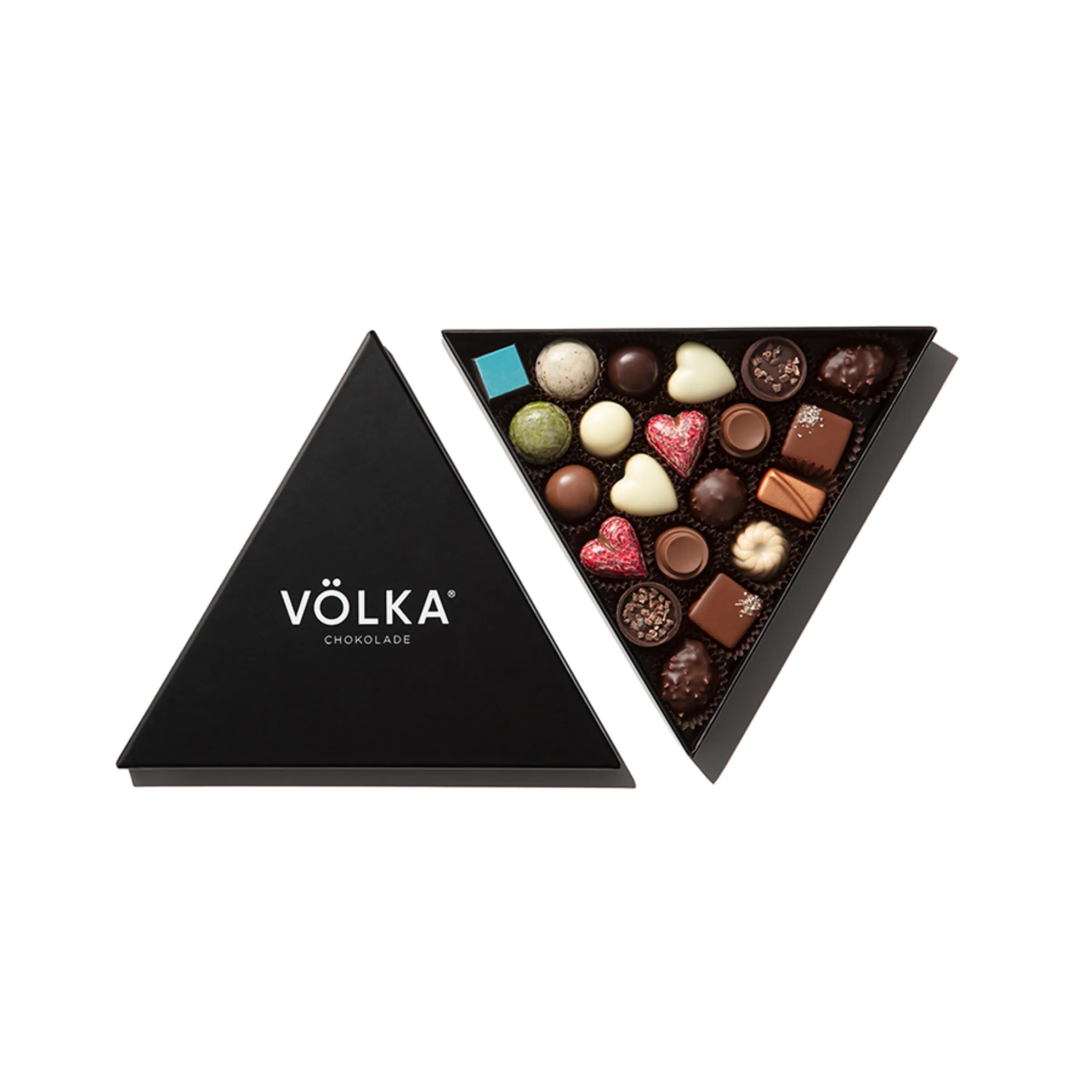 Mix de 21 Bombones Triangulo 255g - Völka Chokolade - La Receta de la ...