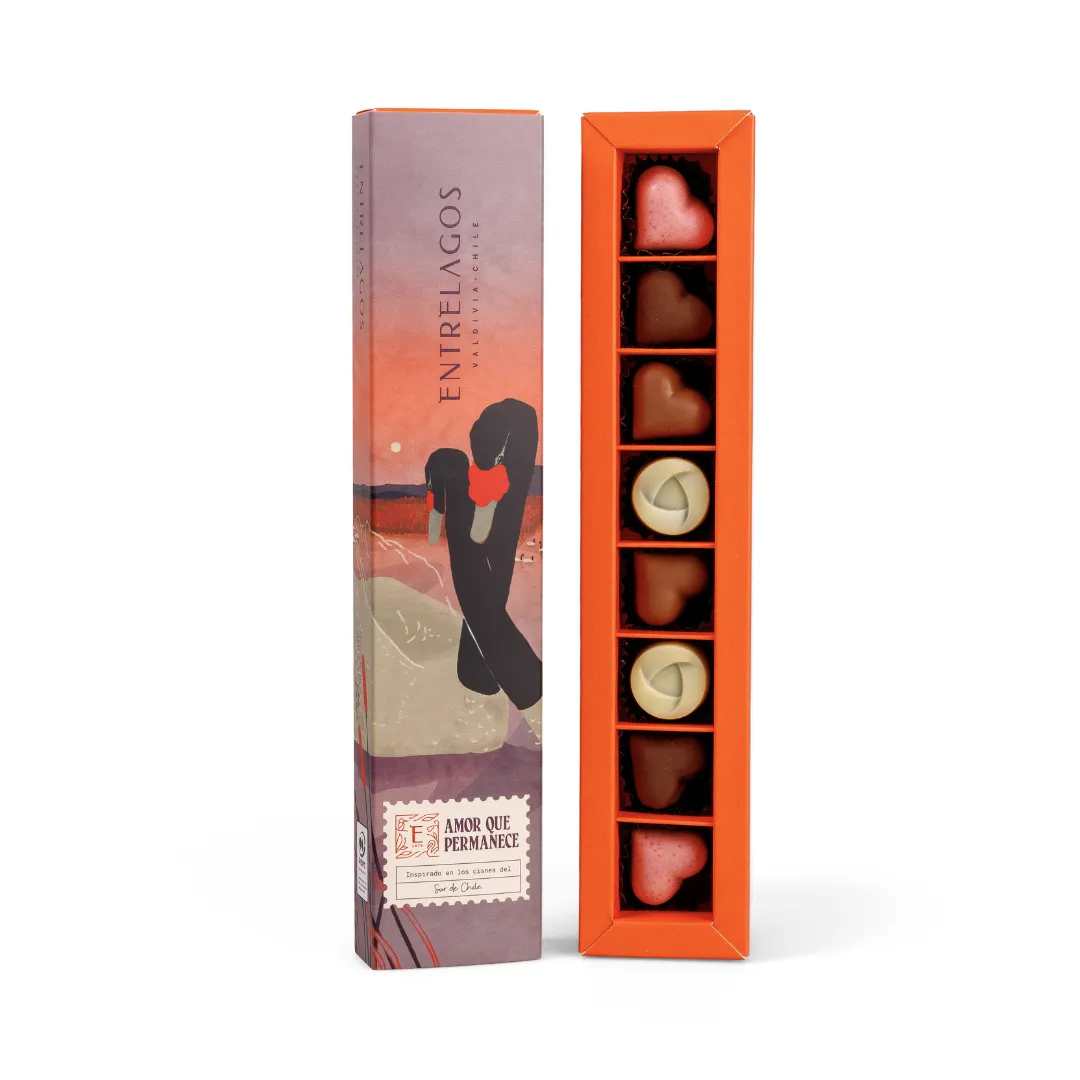 792 -Selección 8 Bombones 70 gr. - Chocolatería Entrelagos - Chocolates ...