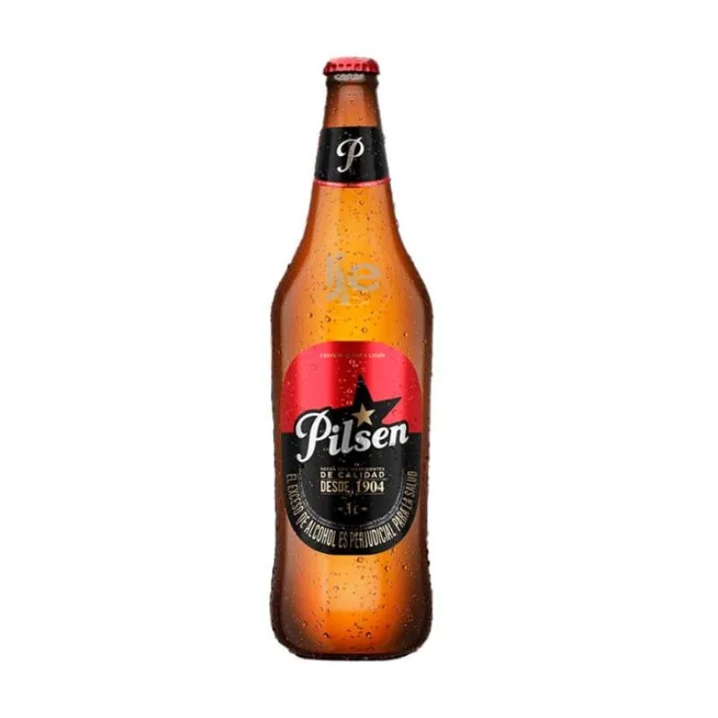 CERVEZA PILSEN 1000ML BOTELLA - Supermercados La 80 | Compra online