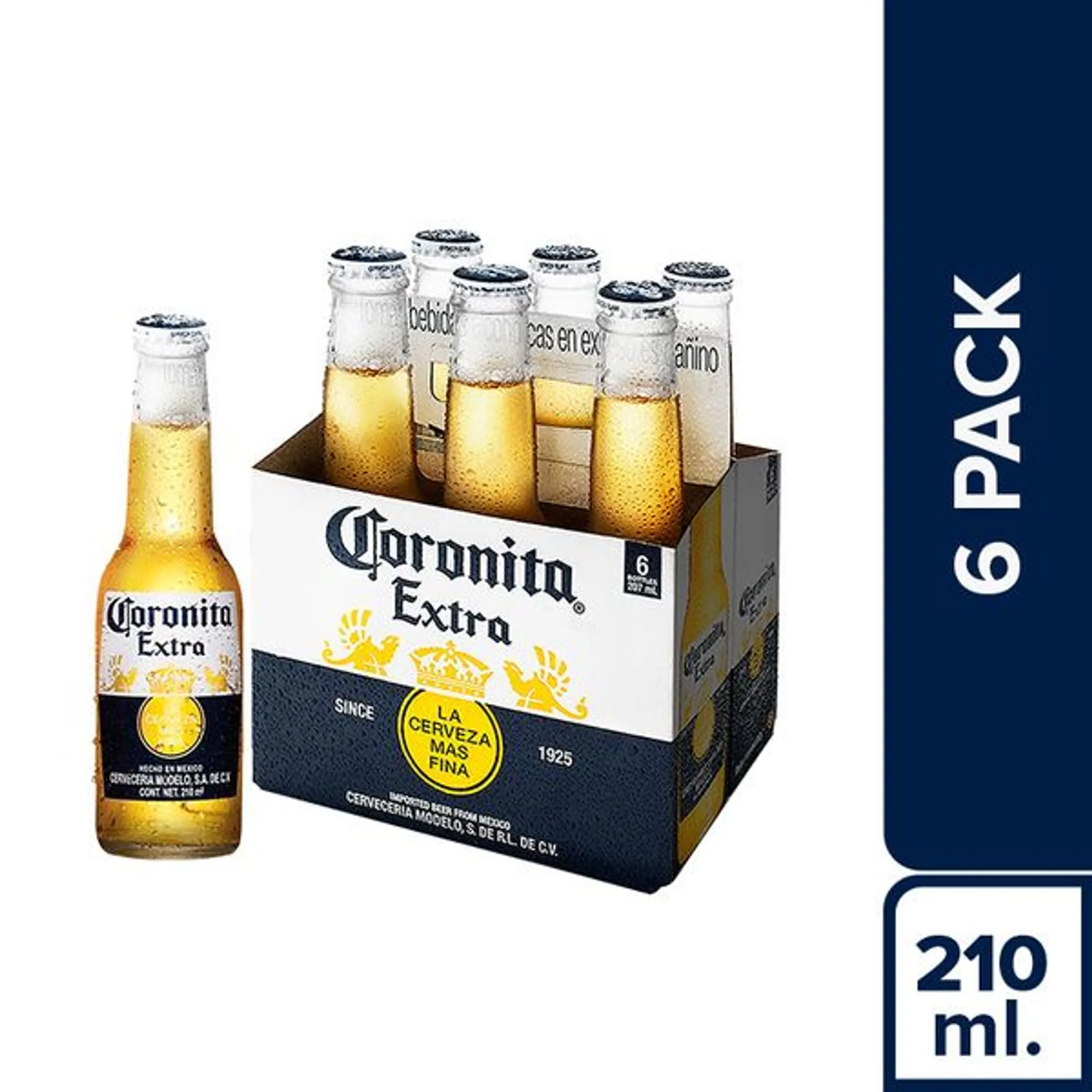 Cerveza Coronita Six Pack Botella 210 ml - Tambo | Cada vez más cerca