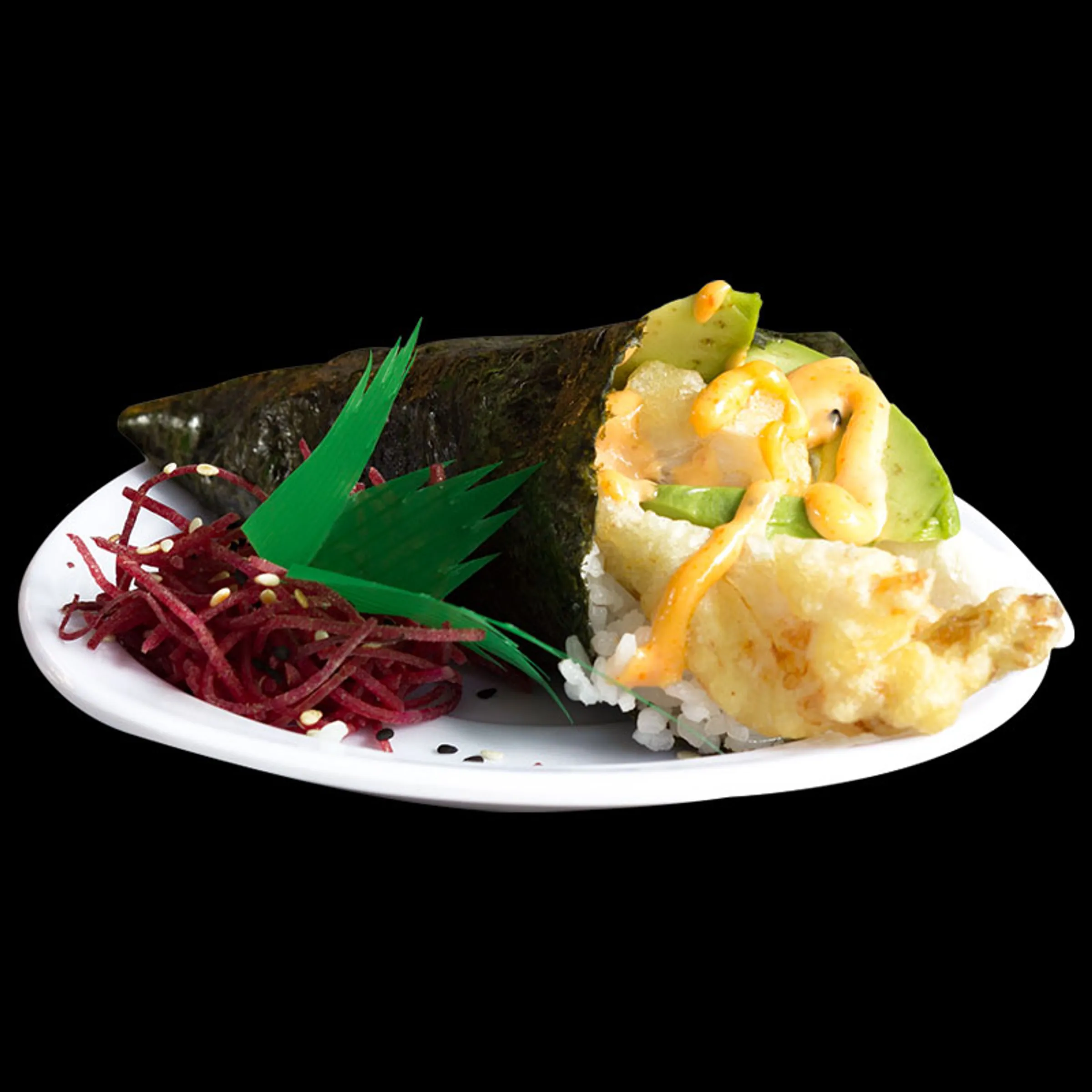 Temaki Kani Tempura - Kabuki Sushi - Especializados en Sushi