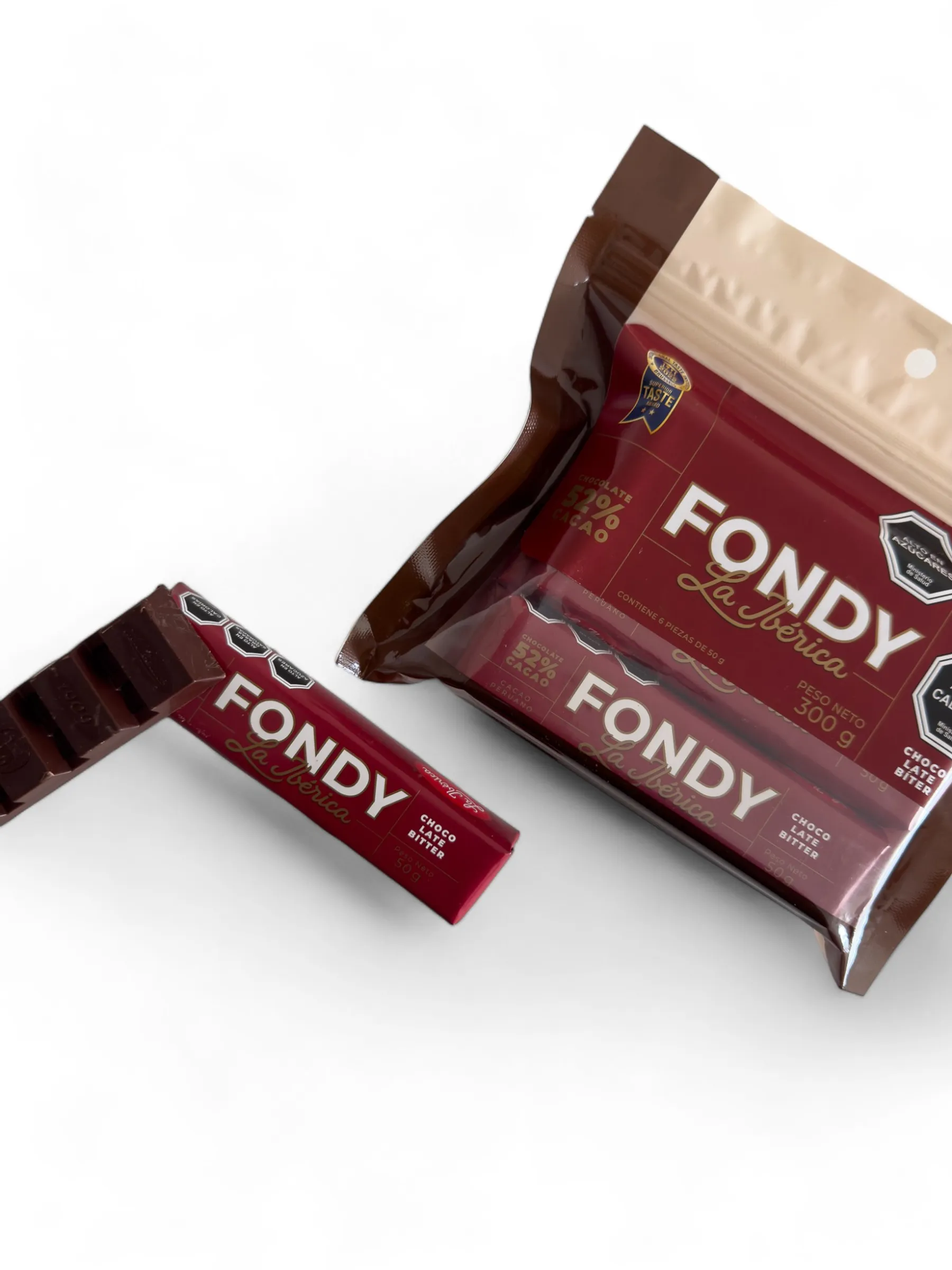 Barra fondy la ibérica x 50 g x 6 pzs - La Ibérica - Tienda Online