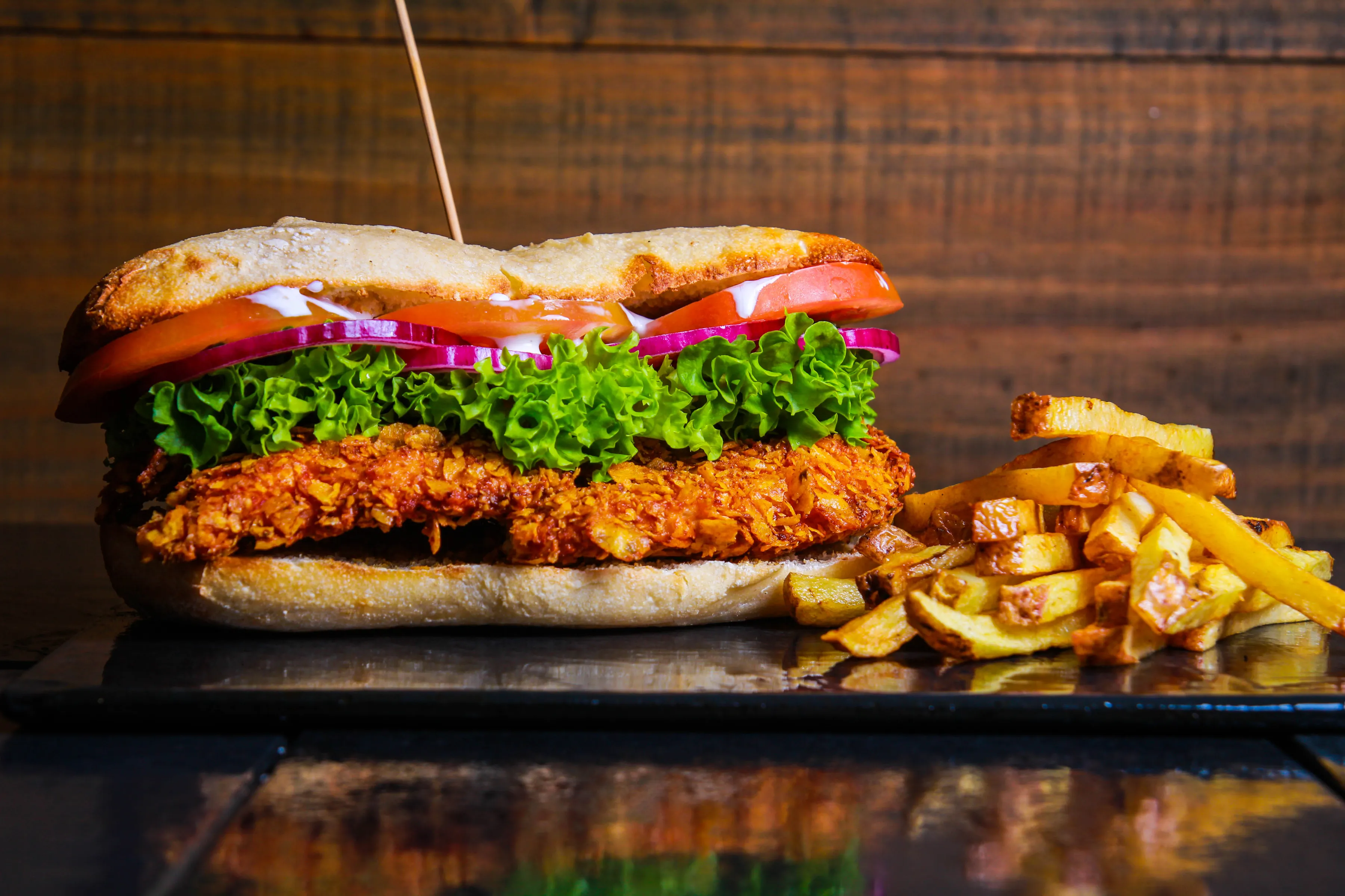 Pollonizate🐓🍗y arma tu Sandwich de Pollo😁 - La Pamplona | Premium burger
