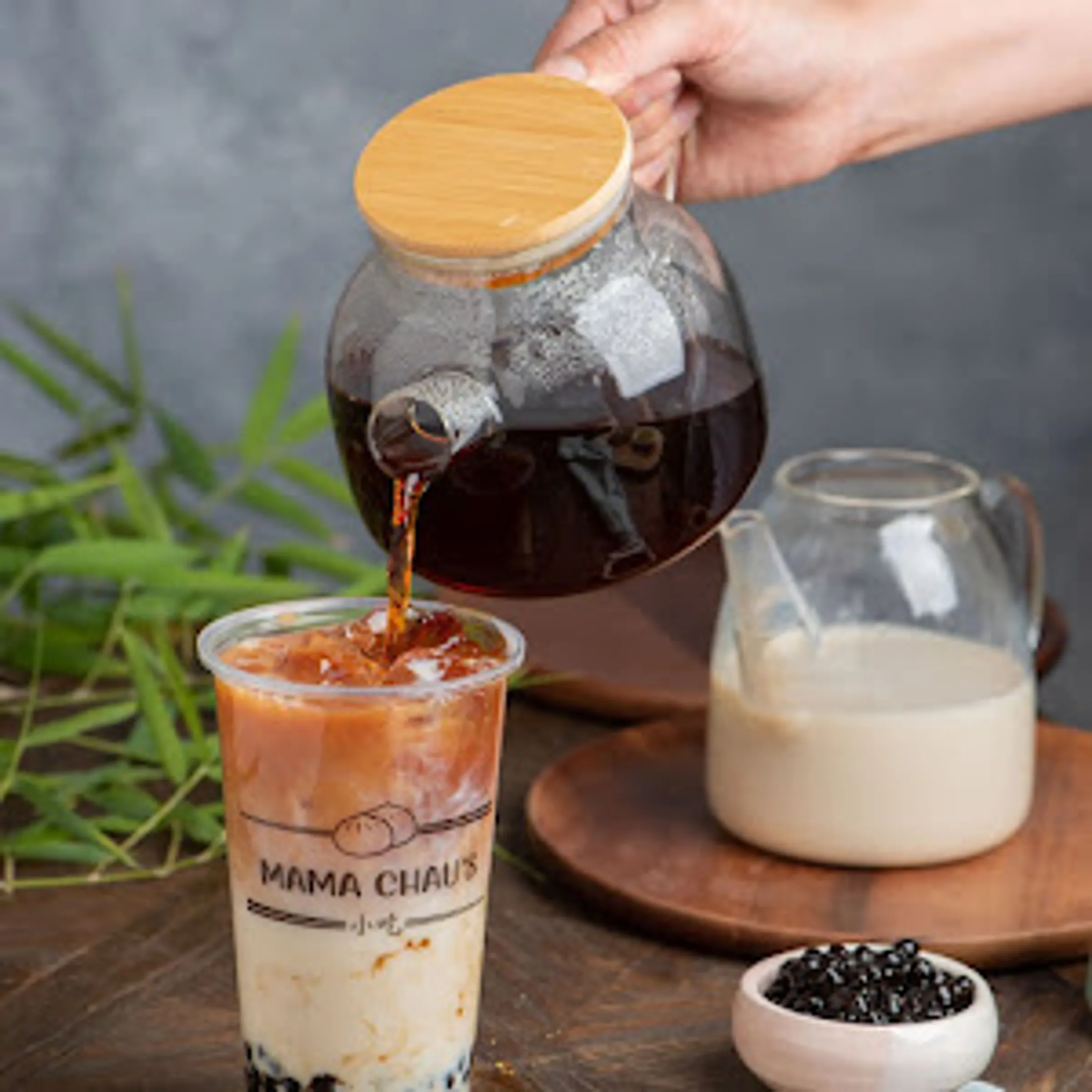 Bubble tea rojo soya (G) - Mama Chau’s | Comida china de verdad