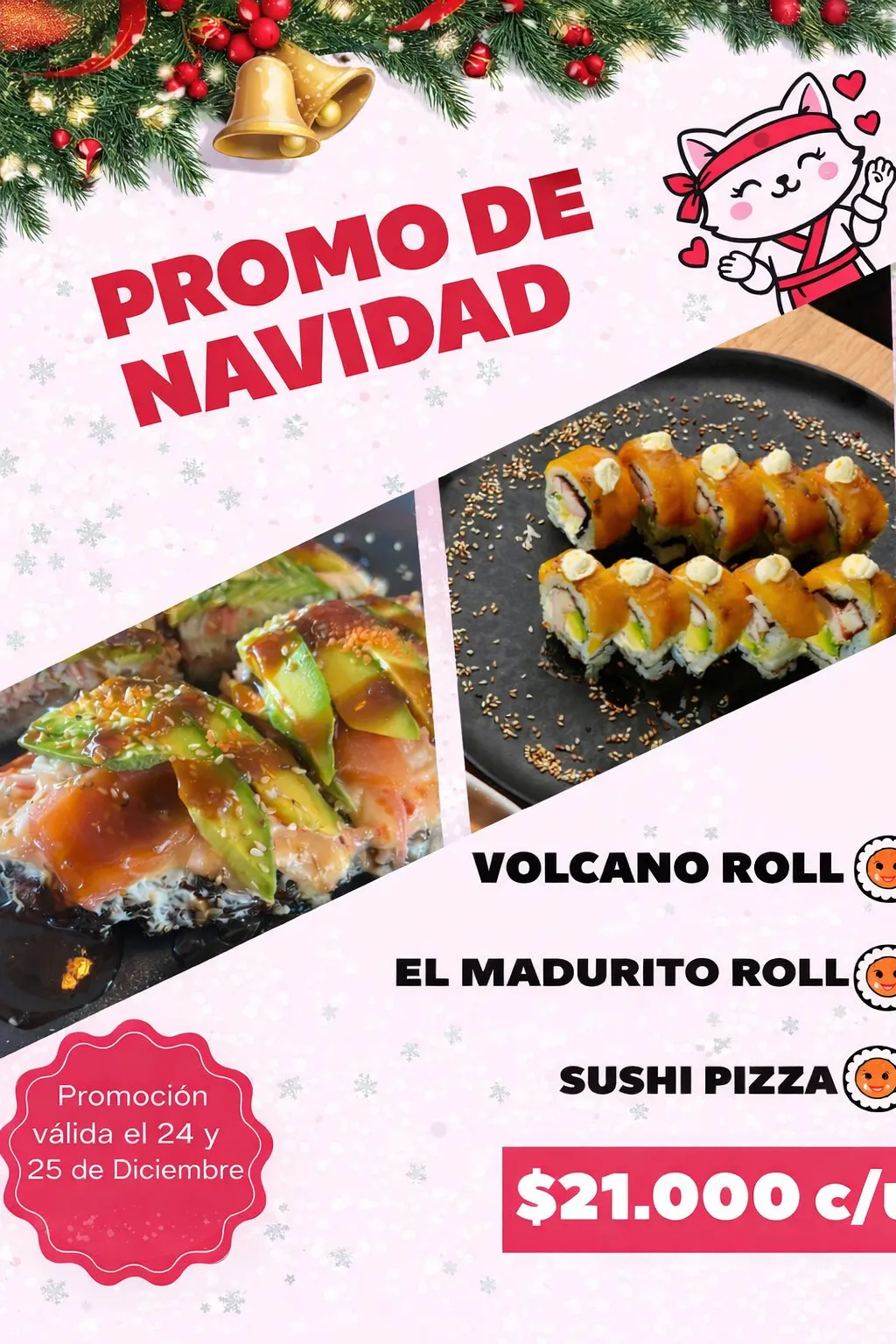 NAVIDAD HANASHI - Hanashi Sushi Bar | Tienda Online