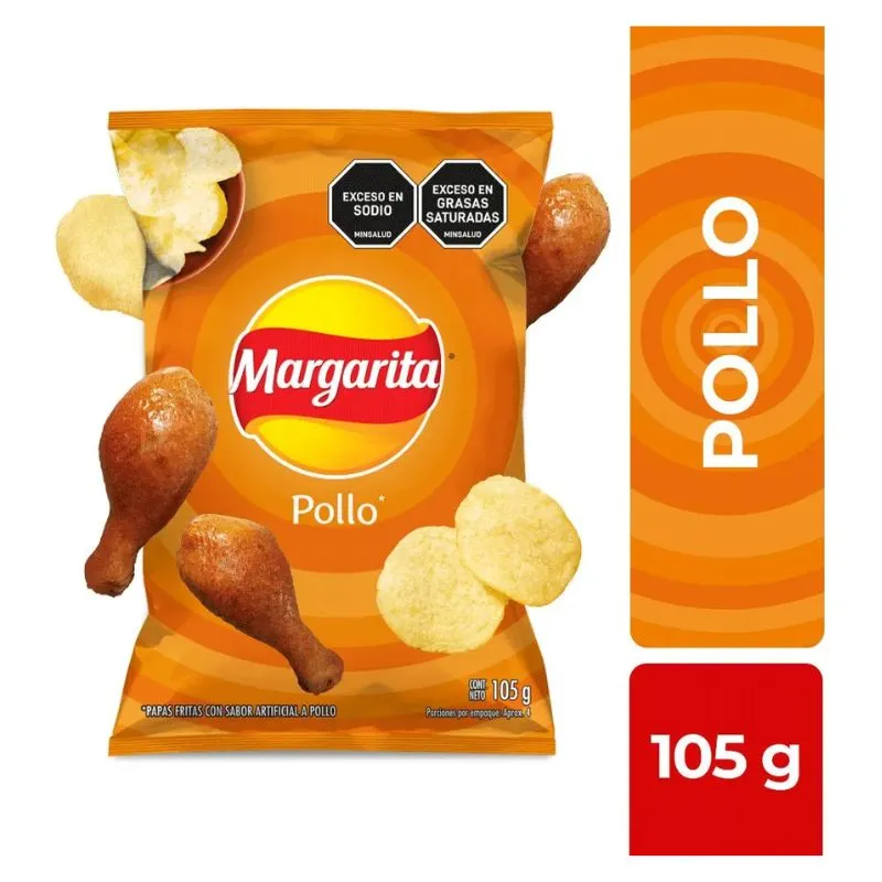 Papas fritas margarita pollo x 105 grs - Supermercados La 80 | Compra ...
