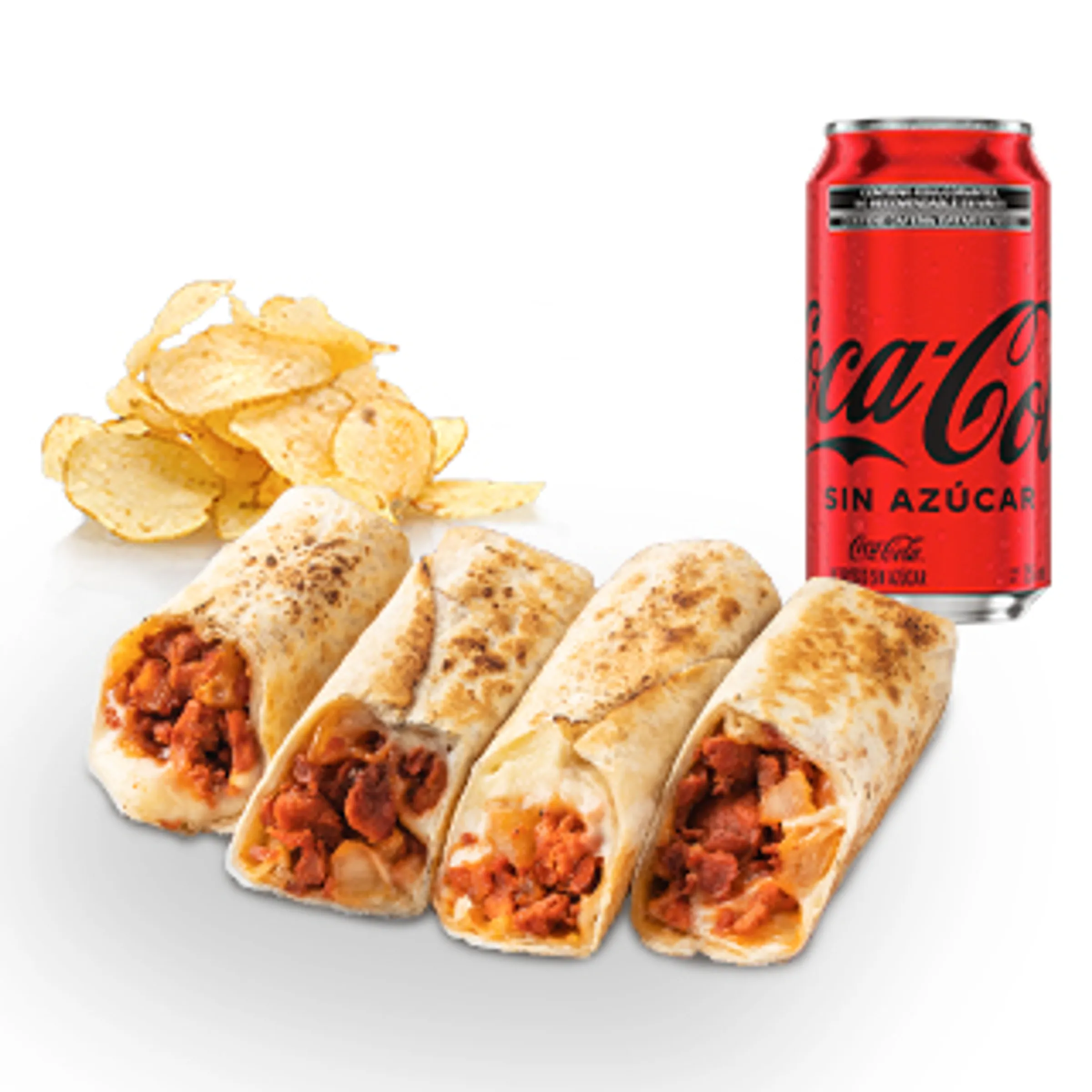 Burritos de Carne al Pastor Combo SKU 18365 - Sólo Sanborns | Delivery