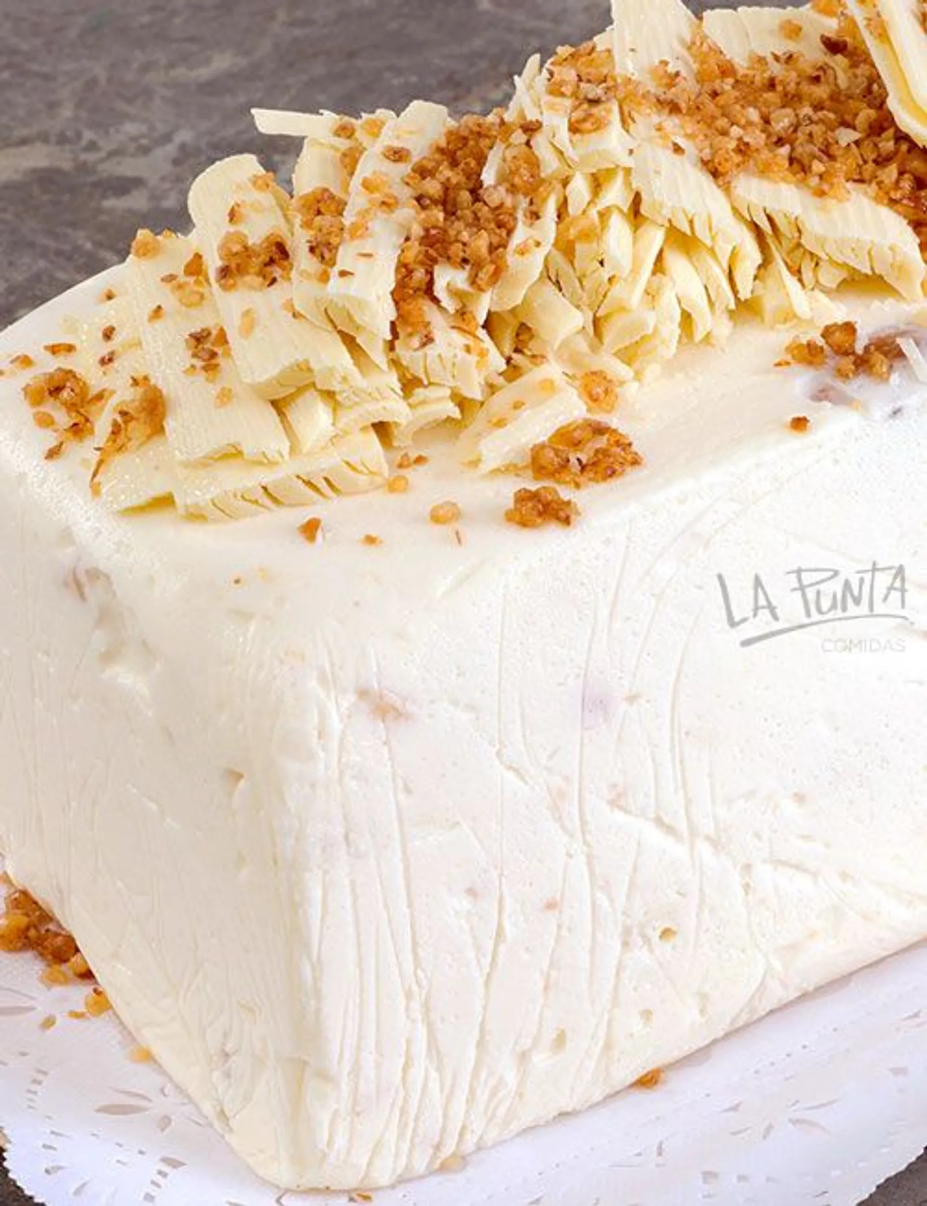 Mousse Chocolate blanco mediano (6 porciones) - El secreto de la comida ...