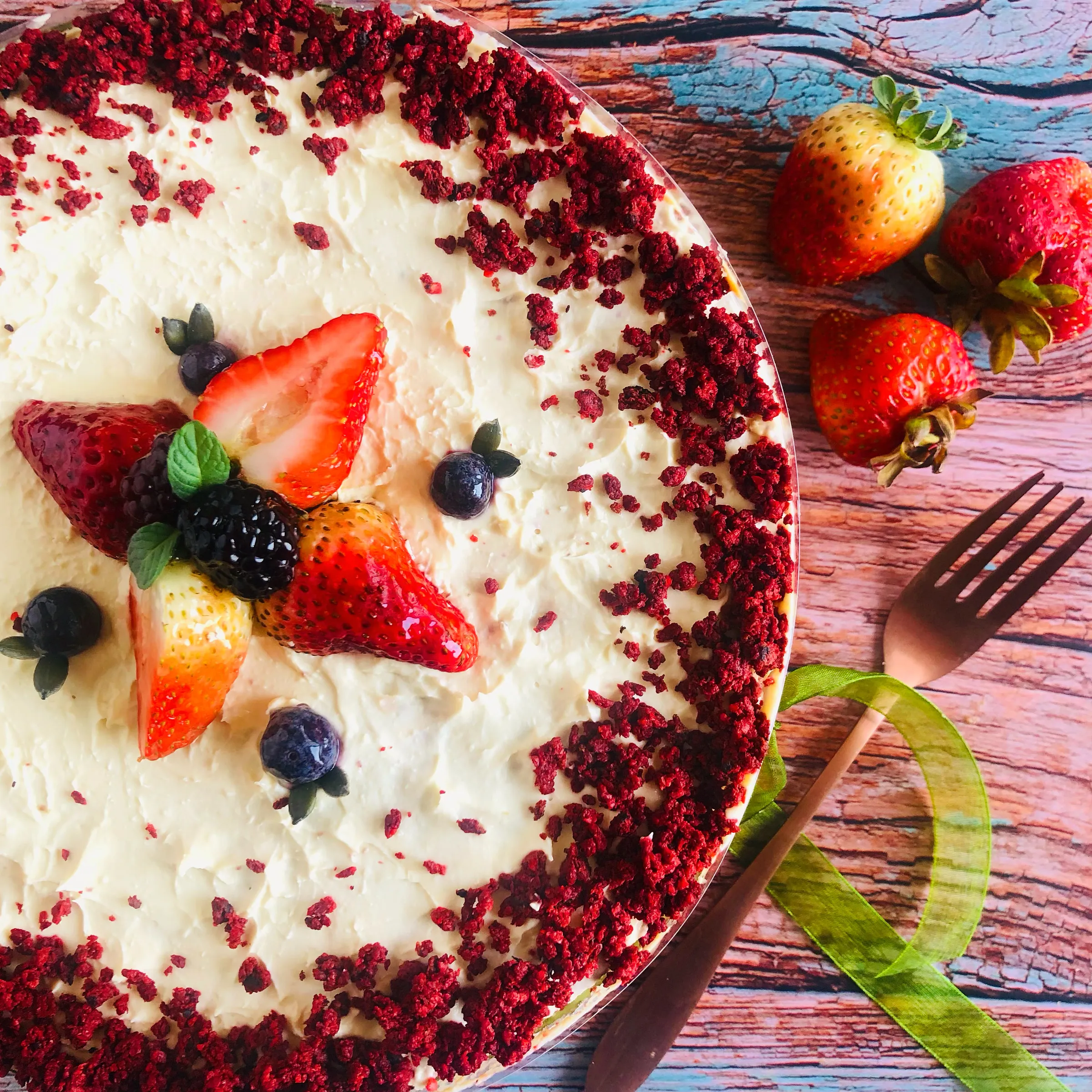 Torta Red Velvet - Rebelde Keto! Pastelería saludable