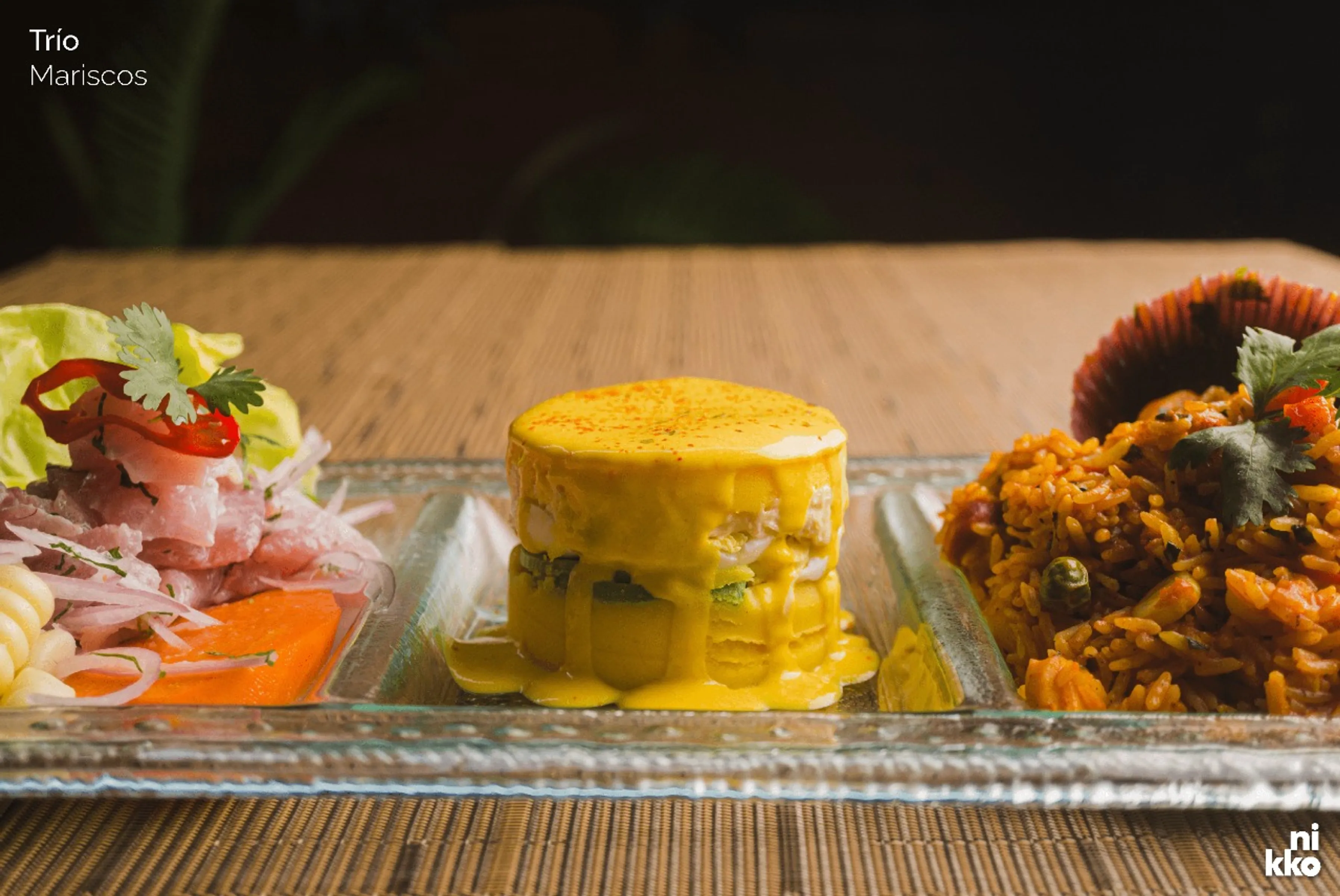 Trio mariscos - NIKKO | Nikkei Criollo 🇯🇵🇵🇪