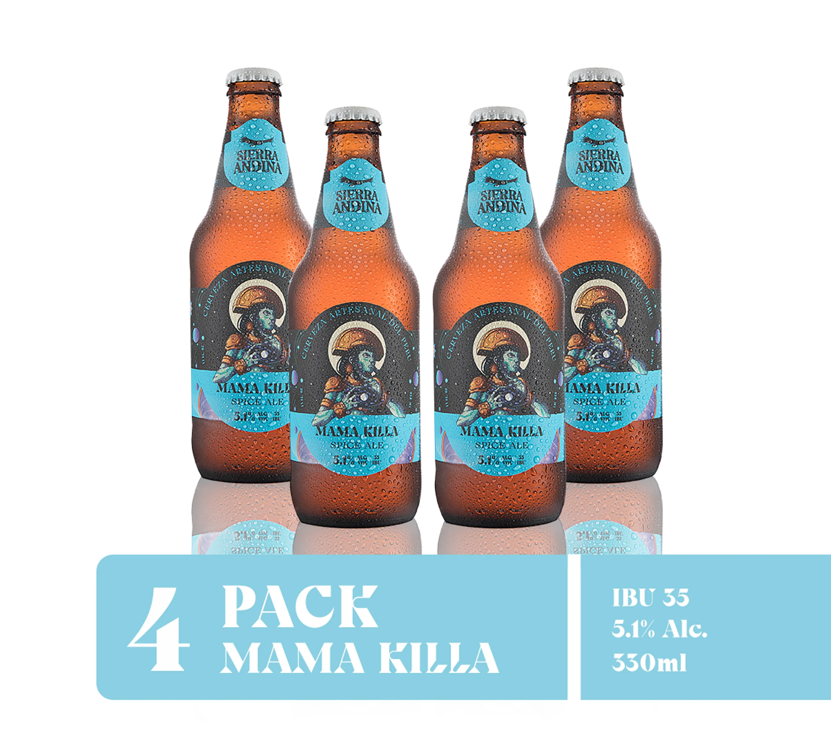 4 pack mama killa spice ale - Sierra Andina | Bar & Cervecería