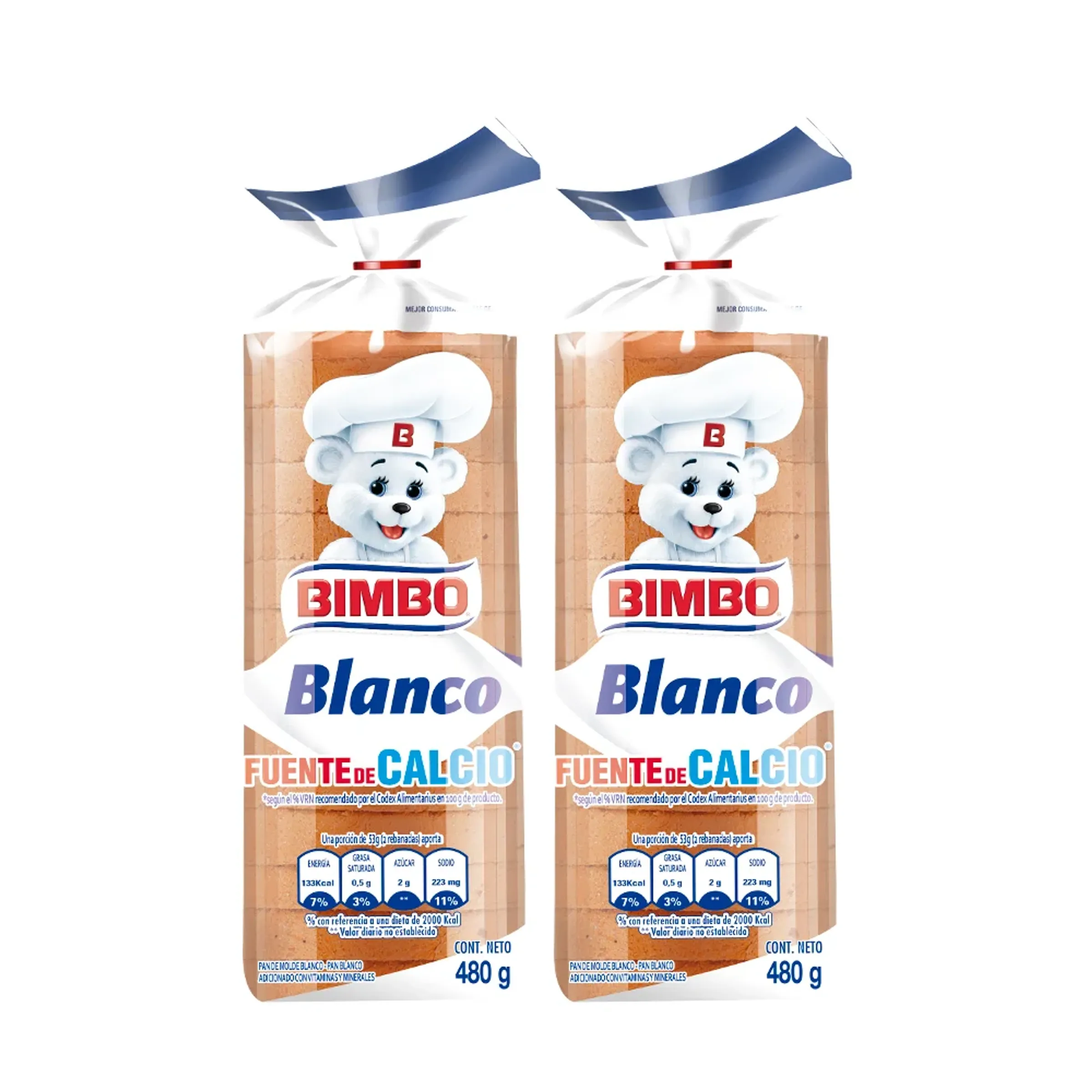 Pack (2 Pan Blanco Bimbo Mediano 480 Gr) - Tambo & Yape | Cada vez más cerca
