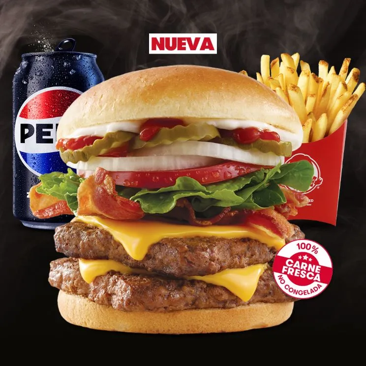 Big Bacon Combo Doble - Wendy's Chile - Calidad es Nuestra Receta