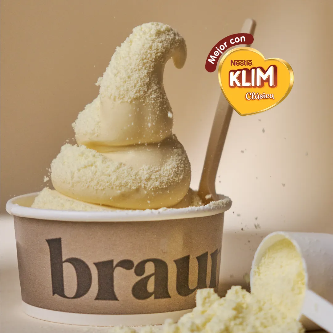 Helado Vainilla Braun - Braun Cookies | galletas & soft serve