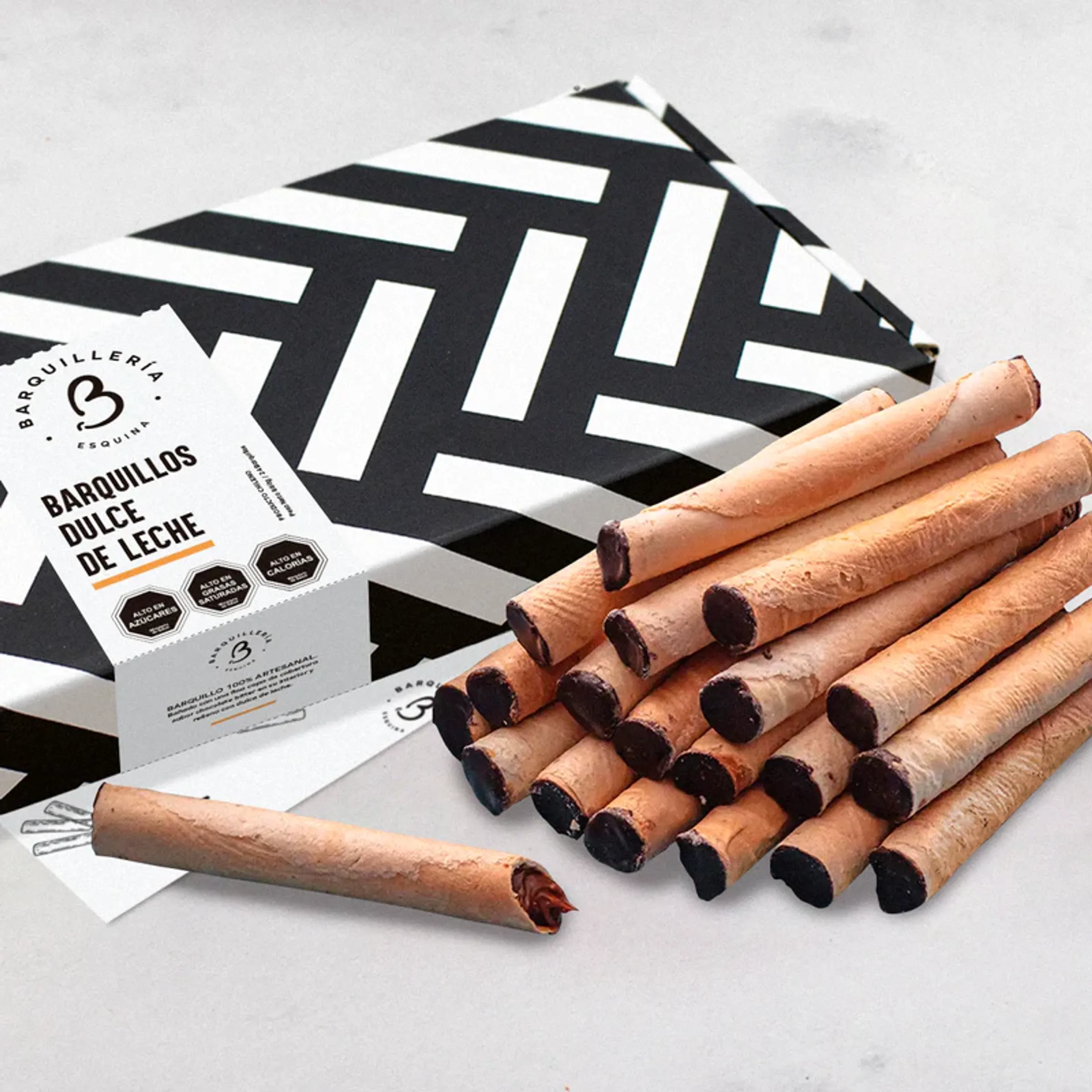 Barquillo dulce de leche caja 24 unidades - AM | DULCERIA - 1979