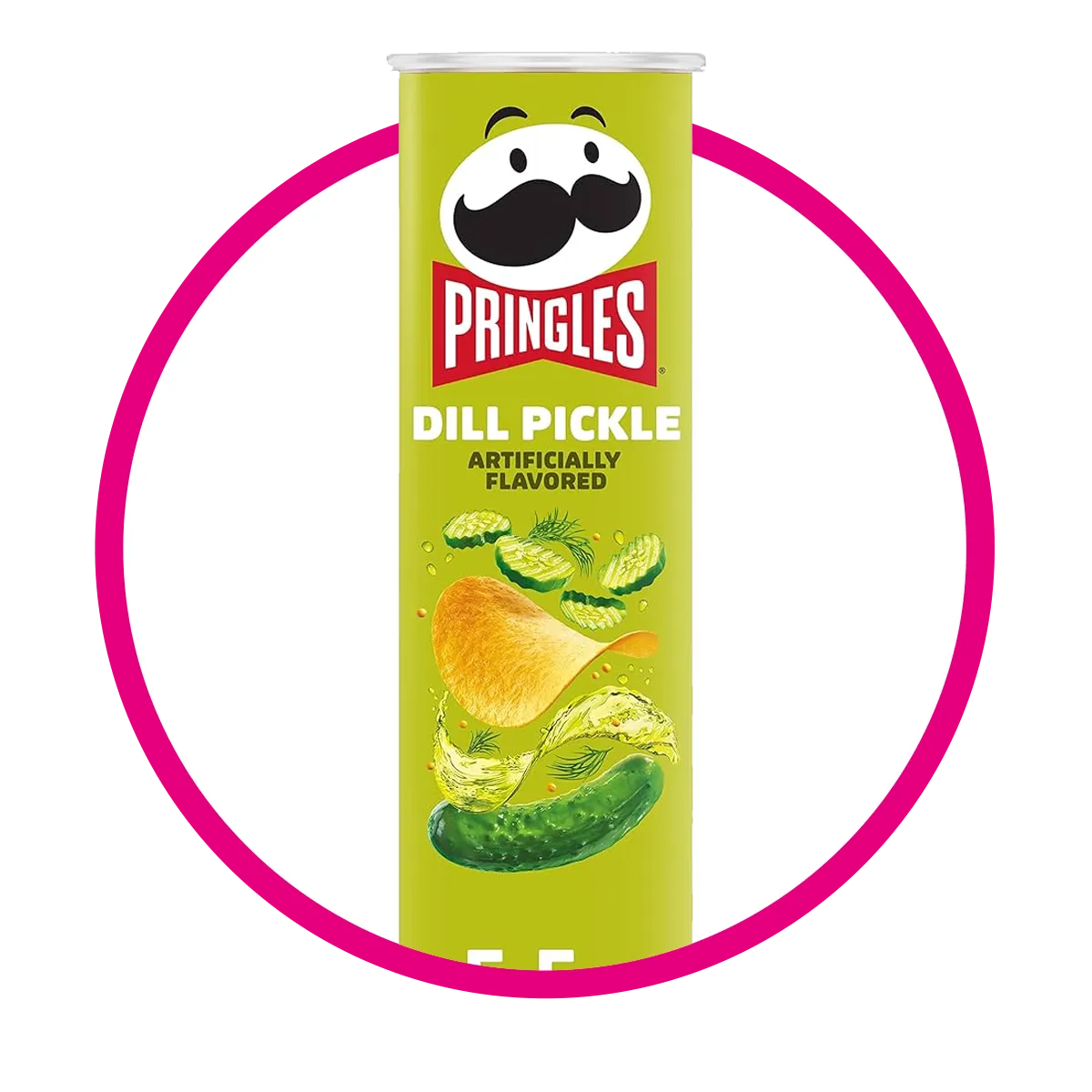 PRINGLES DILL PICKLE LATA 158GR - KOKOROCAO | Dulces Internacionales