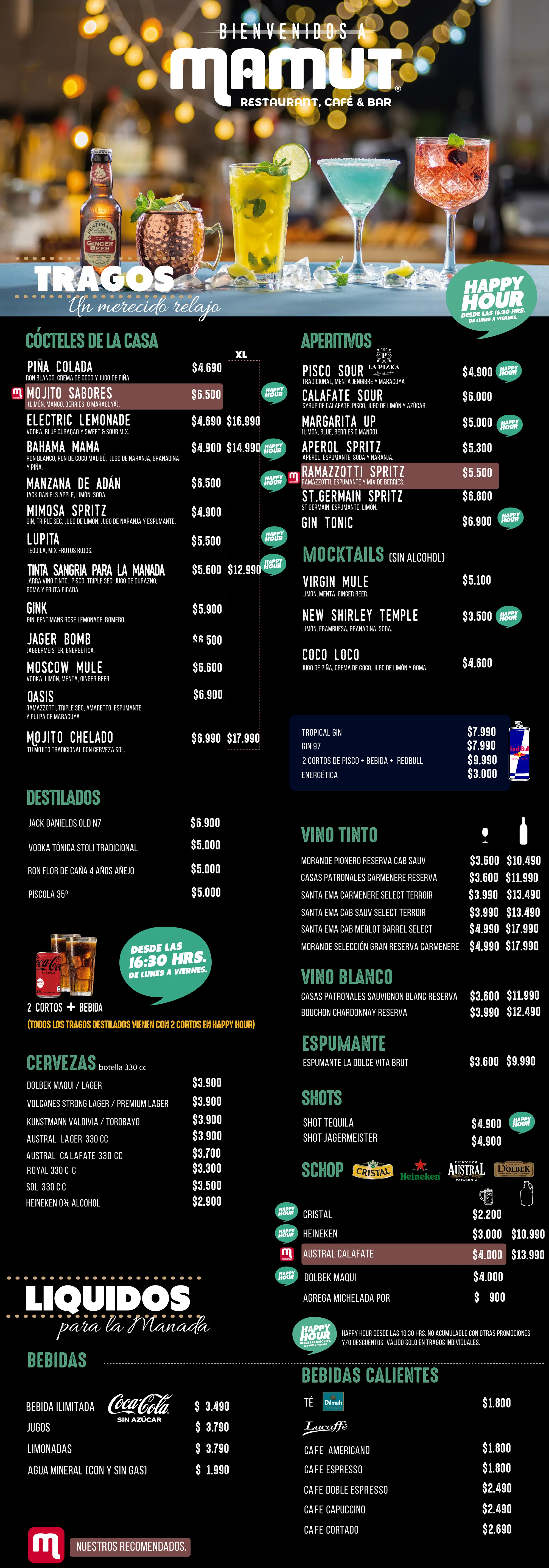 Mamut: líderes en gastronomía, experiencias únicas para cada ocasión.