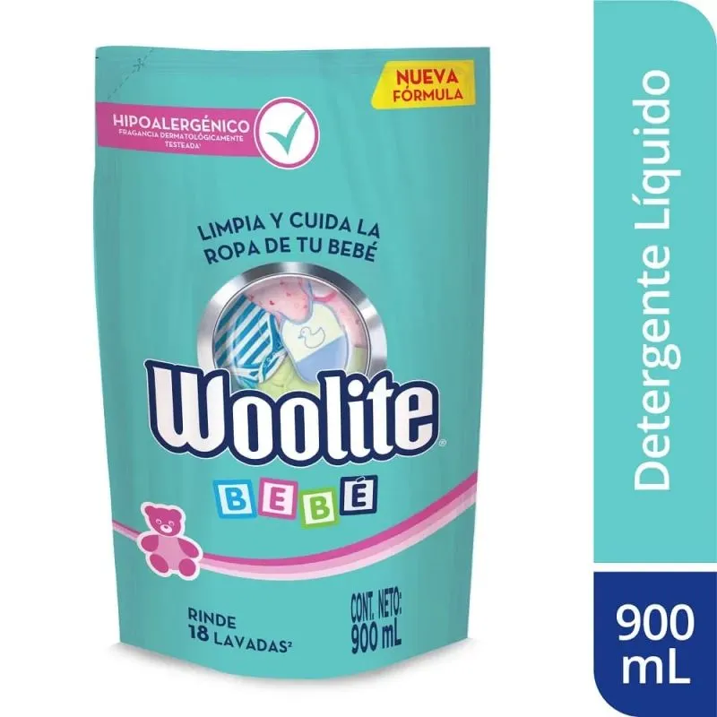 DETERGENTE LIQUIDO WOOLITE BABY 900ML DOYPACK - Supermercados La 80 ...