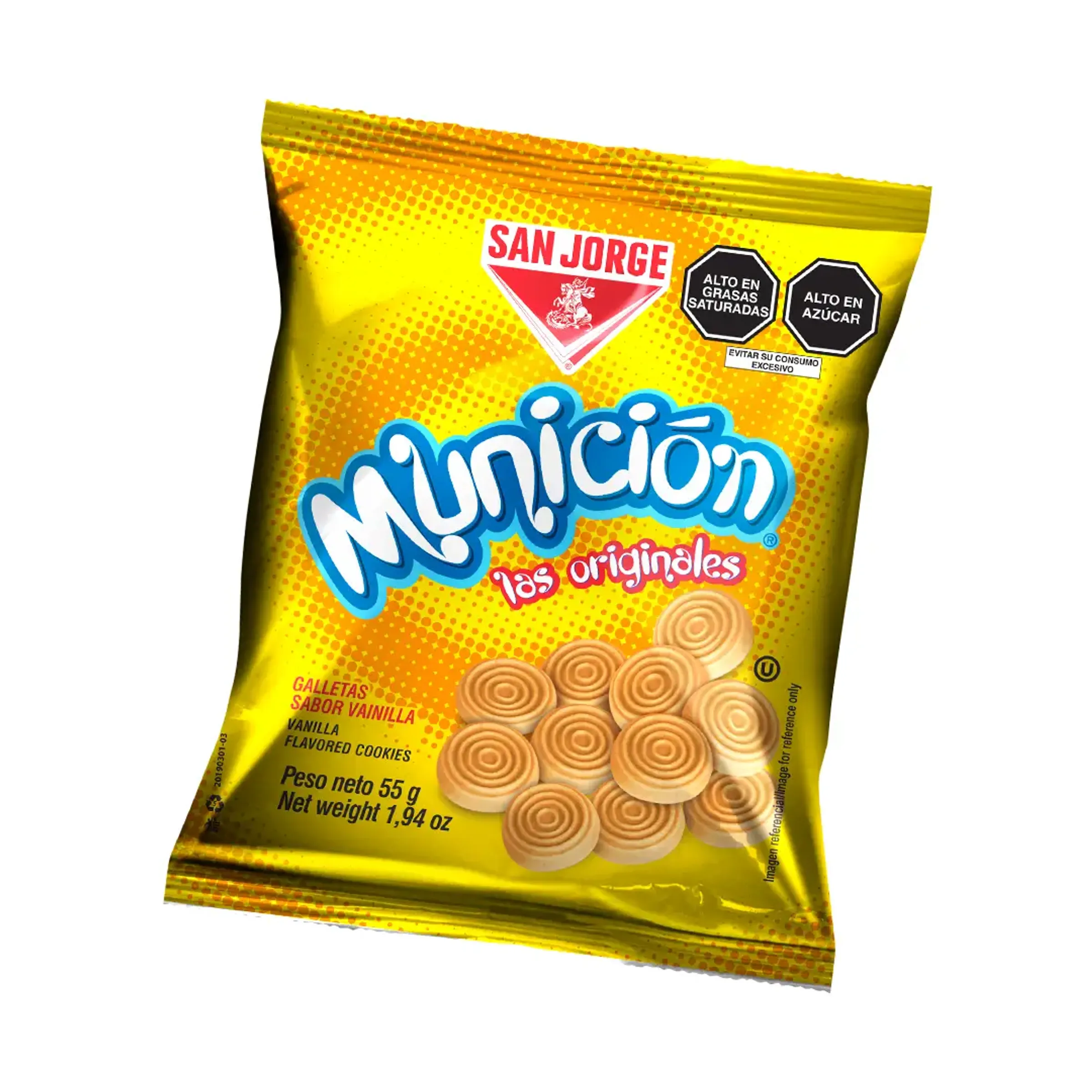 Galleta Munición San Jorge 55 gr - Tambo | Cada vez más cerca