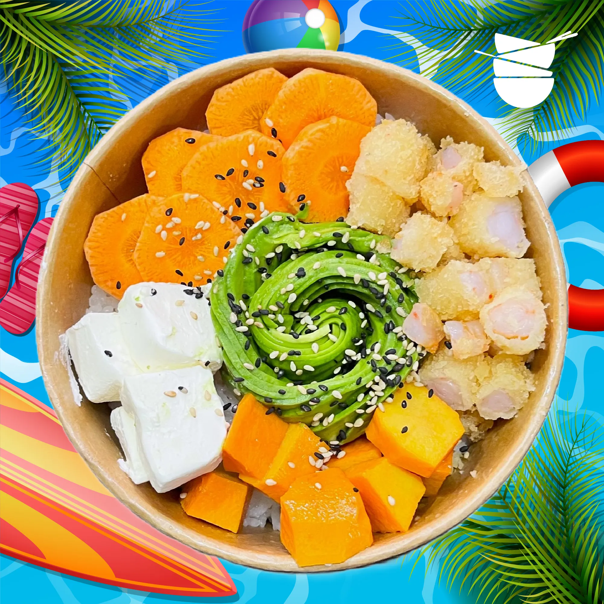 Gohan Ebi Crocante XL - TAMASHI SUSHI DELIVERY ONLINE