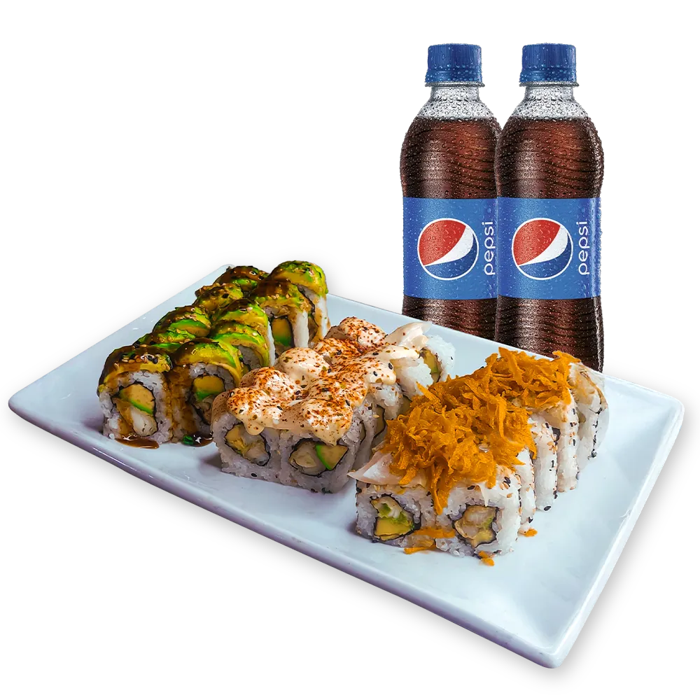 Combo2: 36 makis + 2 pepsi - Terminal Fusión | Pide online