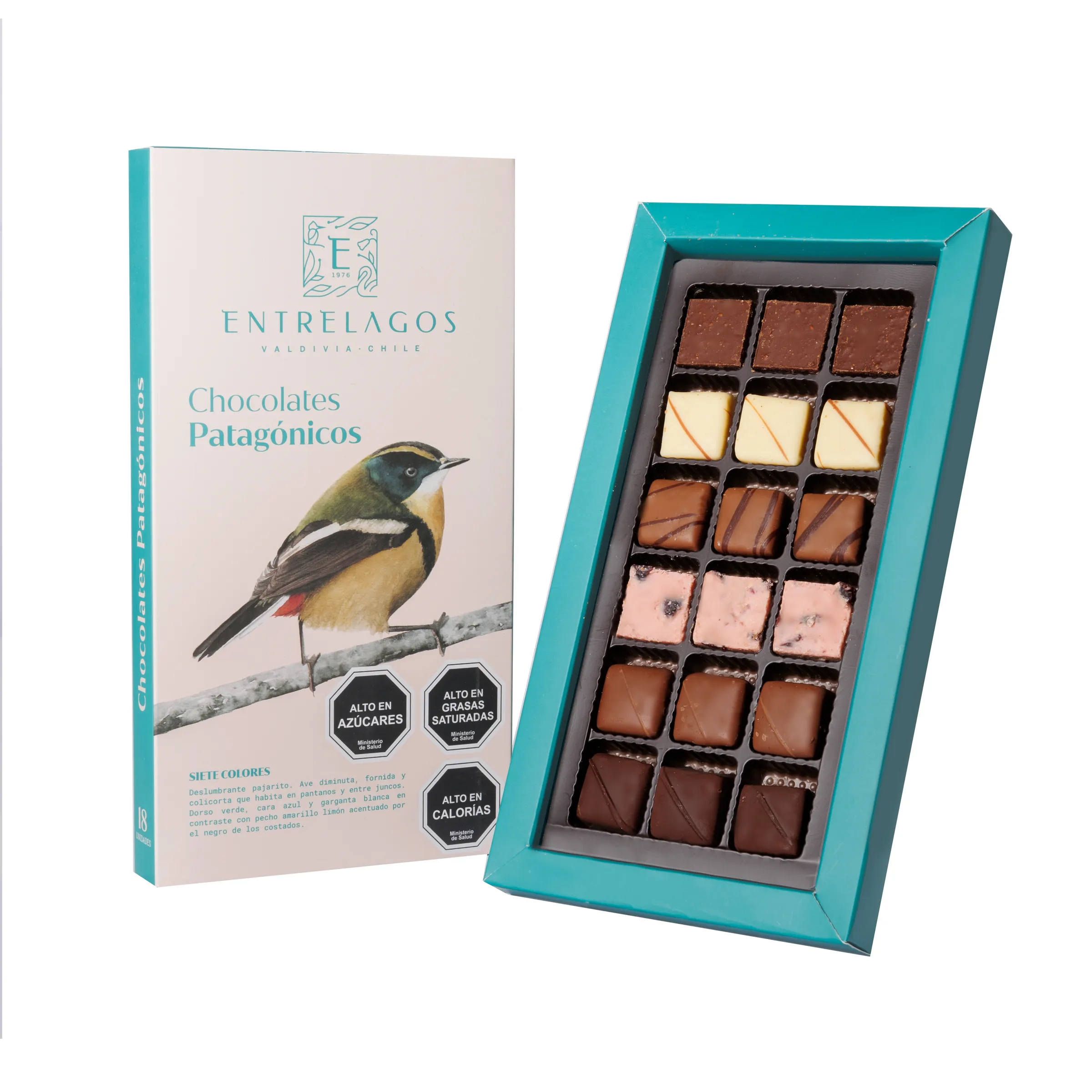 612 - Bombones artesanales Encanto Patagónico 185 gr. - Chocolatería ...