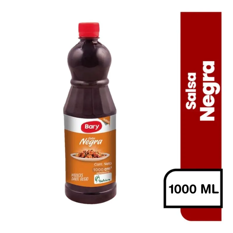 Salsa negra bary profesional x 1000 ml pet - Supermercados La 80 ...