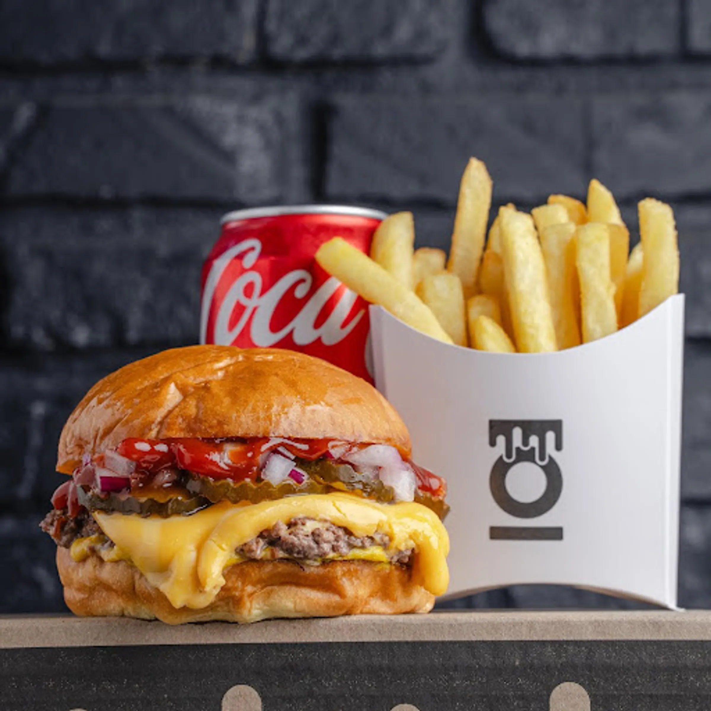 Combo Cheese Burger - Local Burger | Delivery