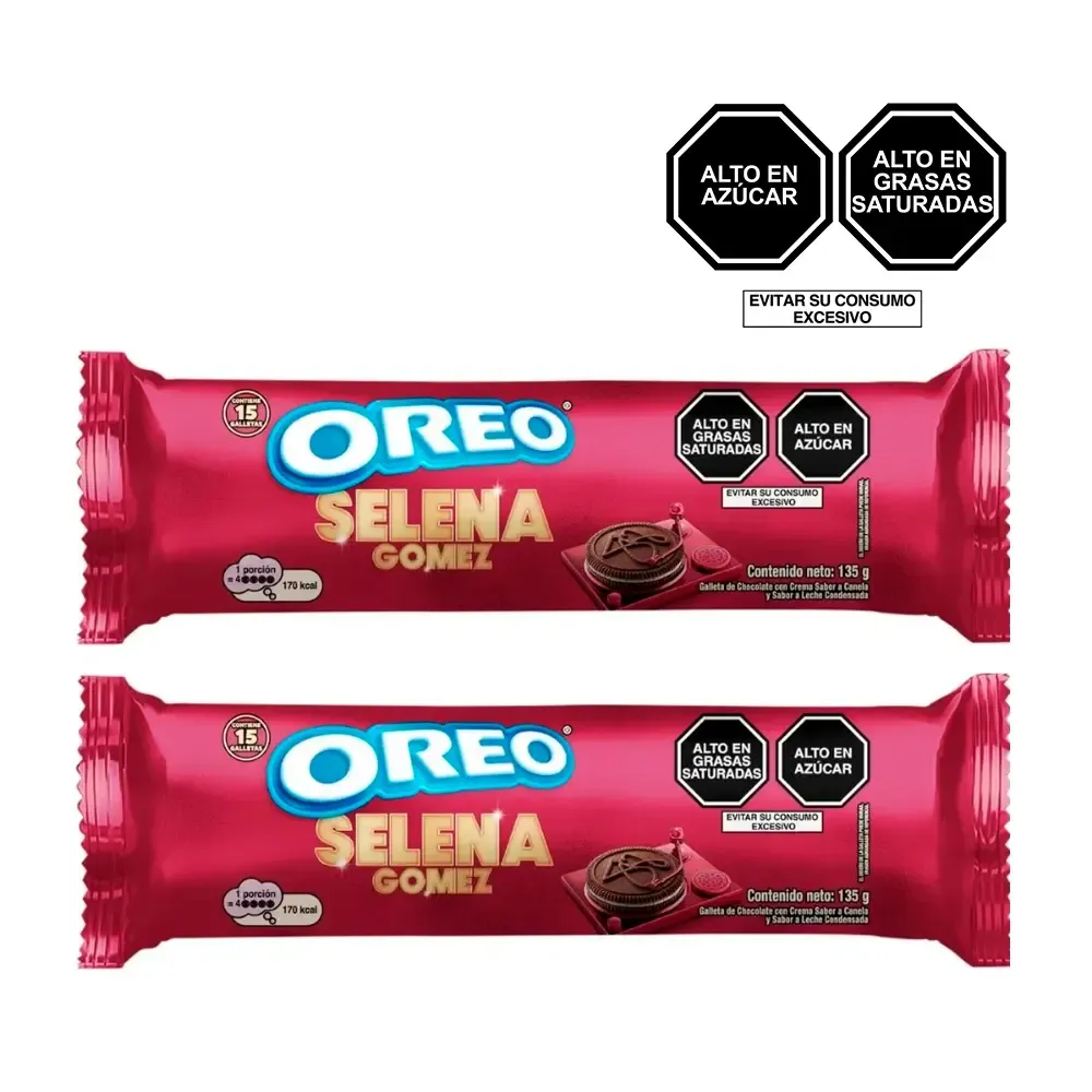 Pack 2 Galleta Oreo Selena Rollo 135gr - Tambo | Cada vez más cerca