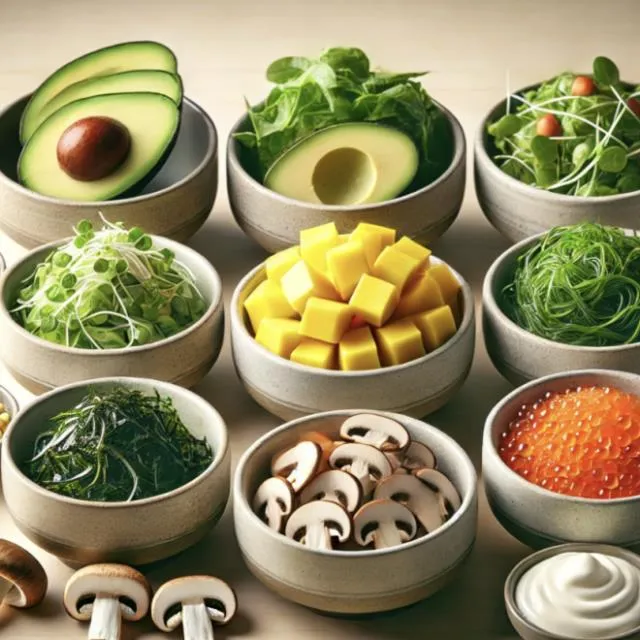 Topping Premium Extra - Shaka 808 - ¡Hawaiian Poké - Sushi Bowls!