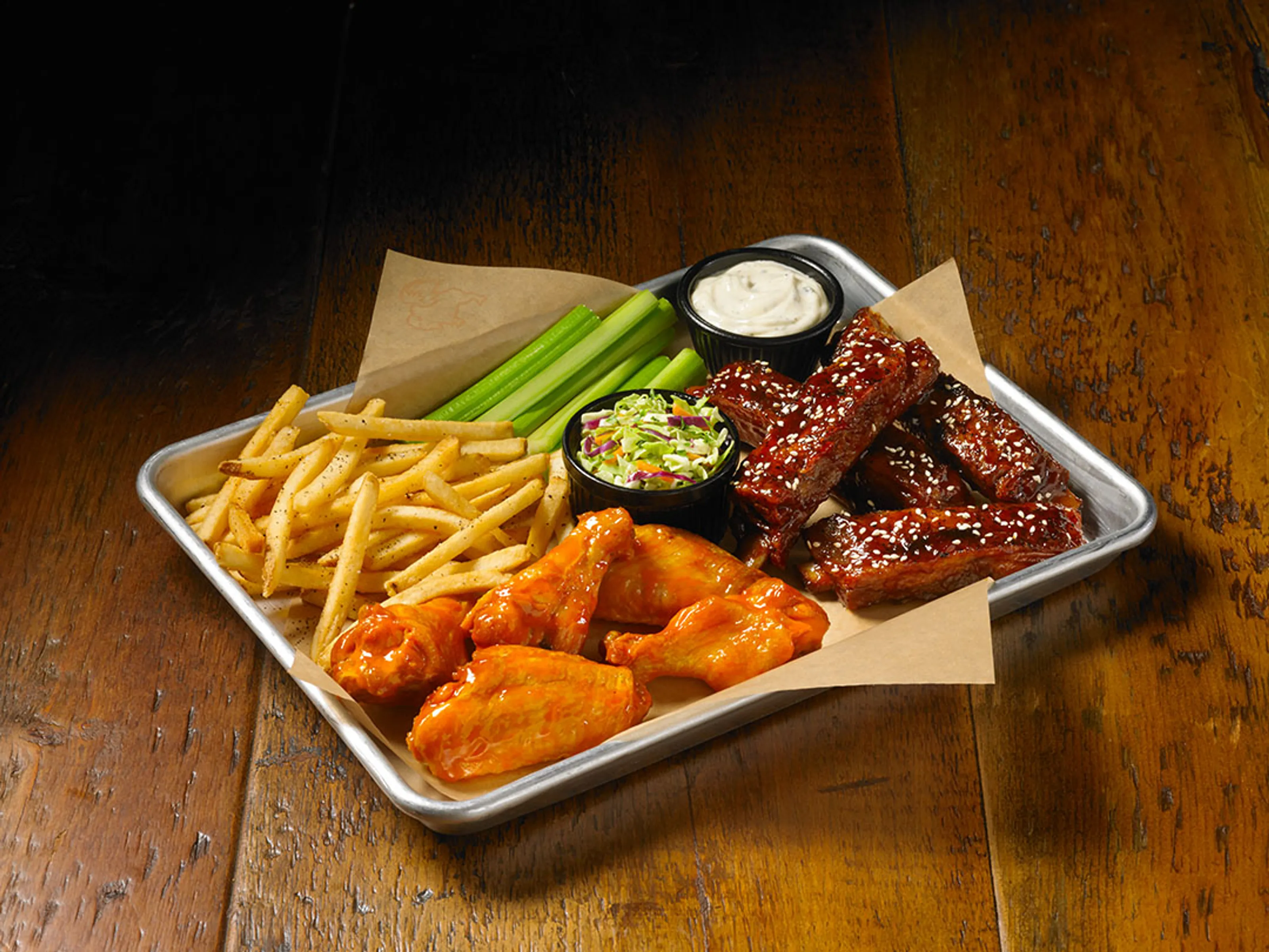 Ribs and Wings Combo - Buffalo Wild Wings | Restaurante